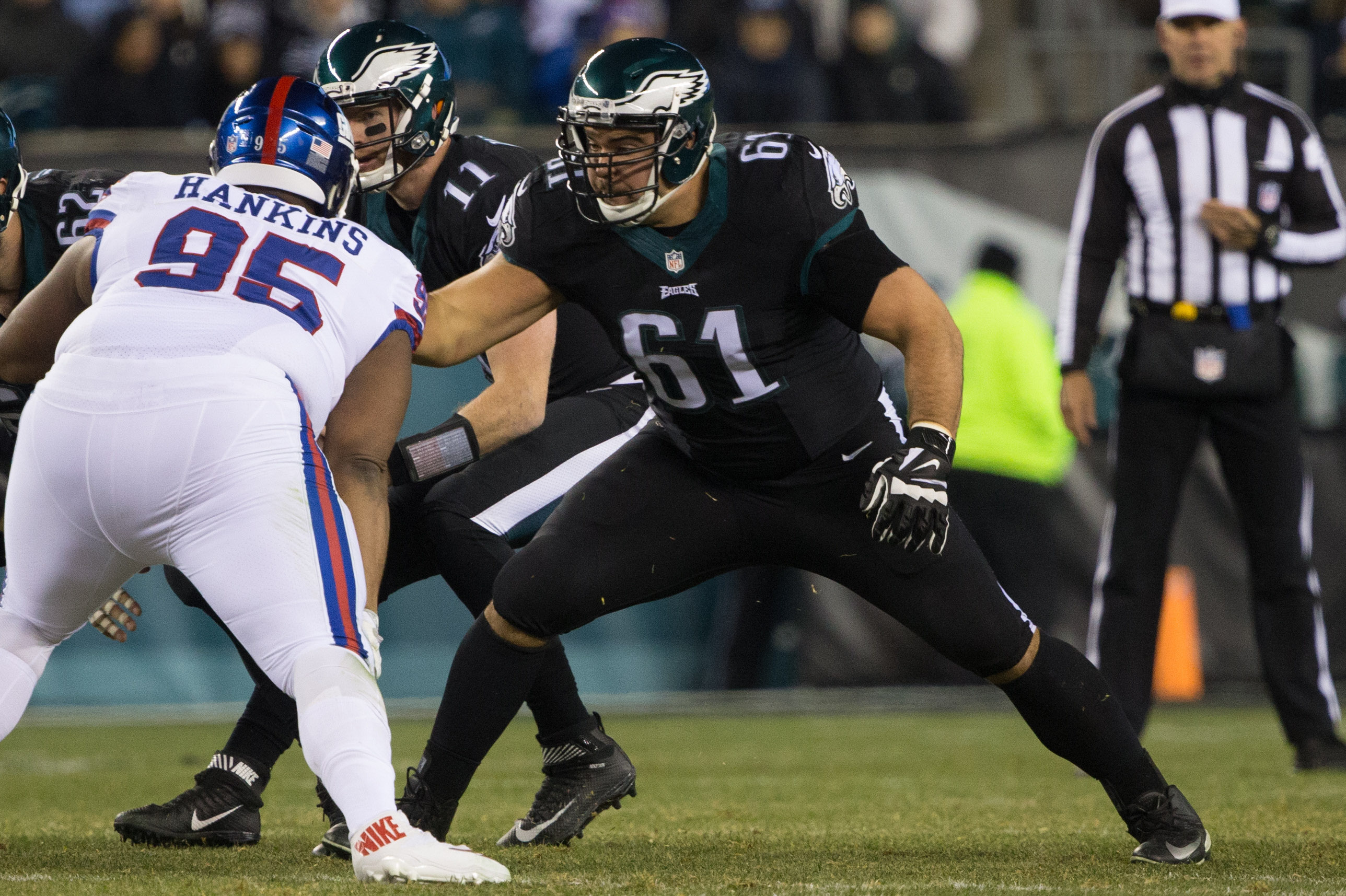 One Eagles Left Guard is Playing Better than the Other Left Guard ...