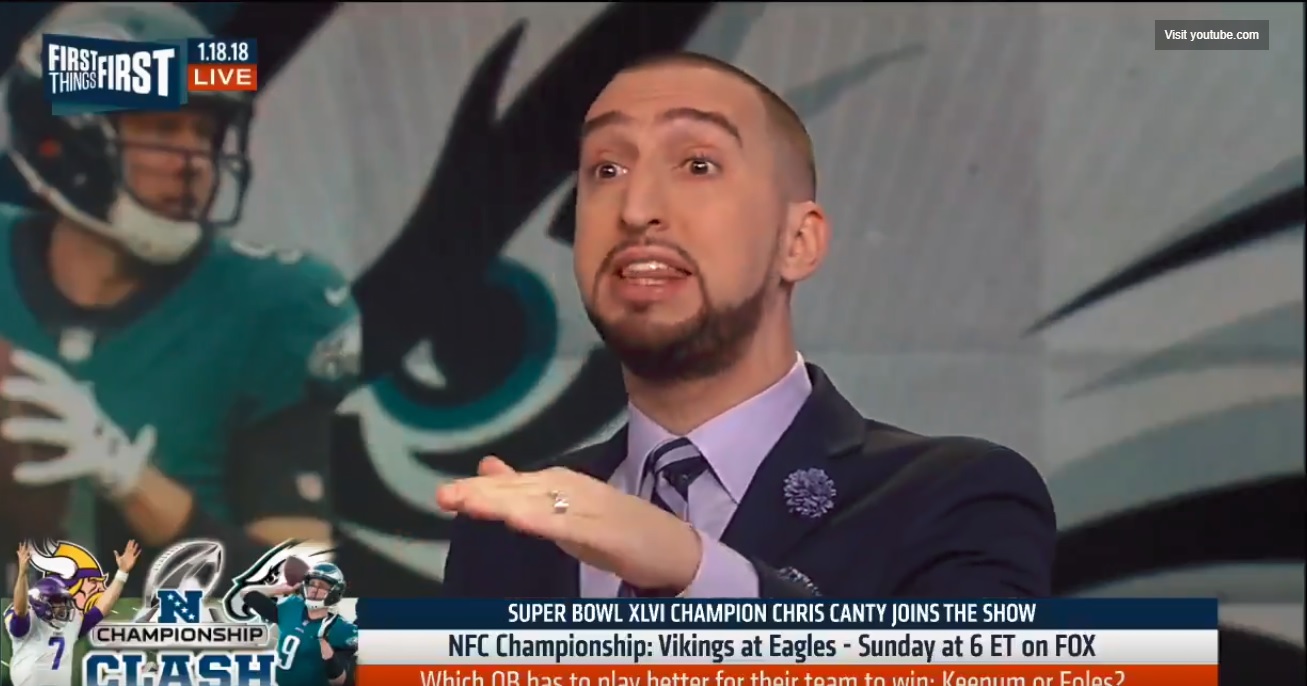 Nick Wright Just Wants the Last Laugh - Crossing Broad