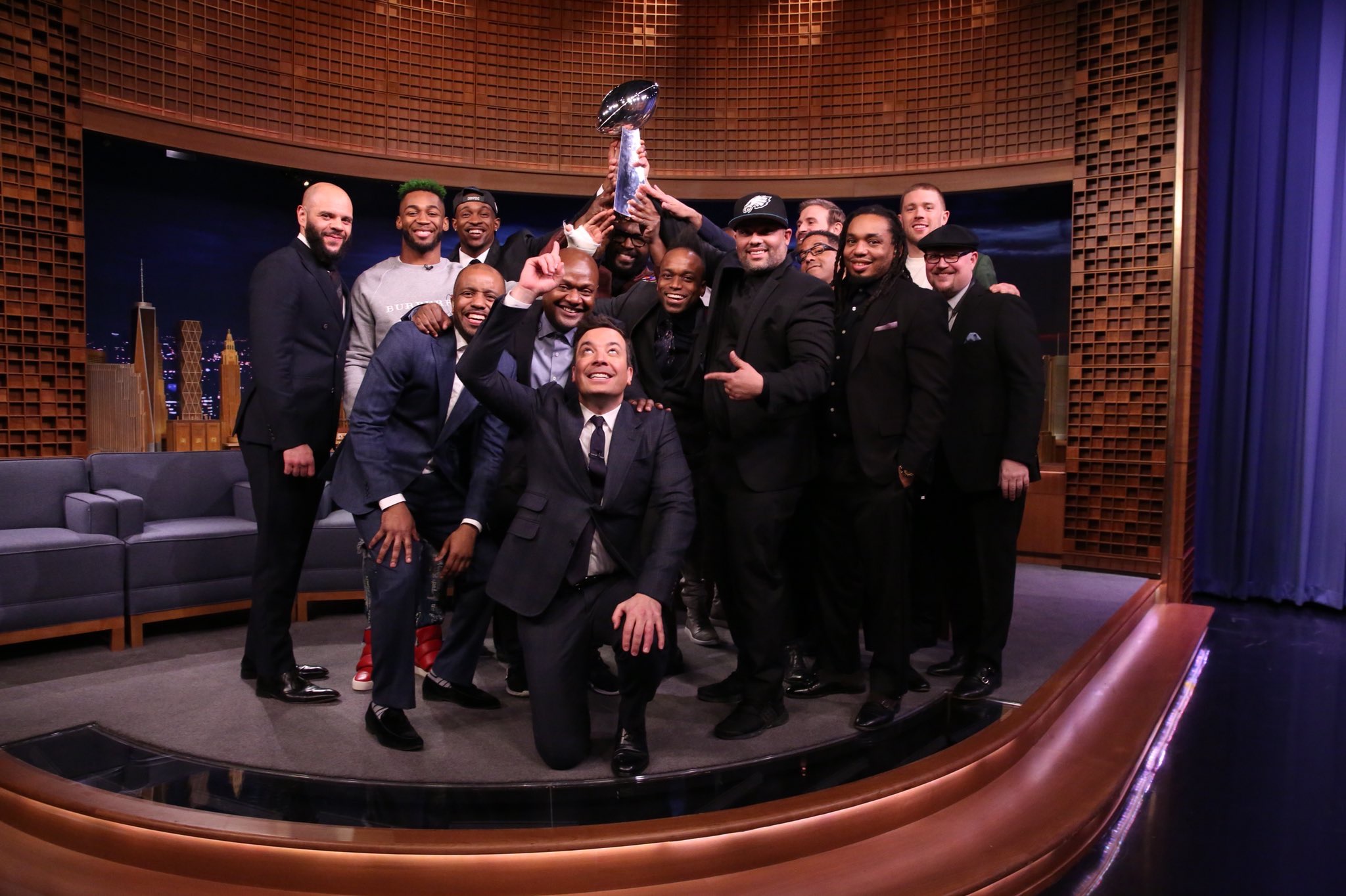 Video: Some Eagles Were On Jimmy Fallon Last Night - Crossing Broad
