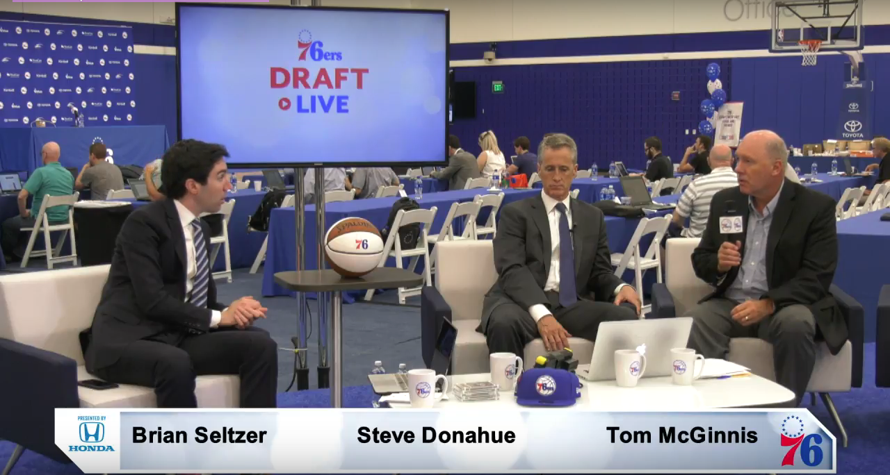 Watch the Sixers' Broadcast Team React to the Mikal Trade - Crossing Broad