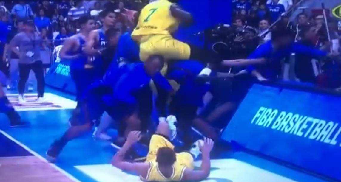 A Ridiculous Basketball Fight - Crossing Broad