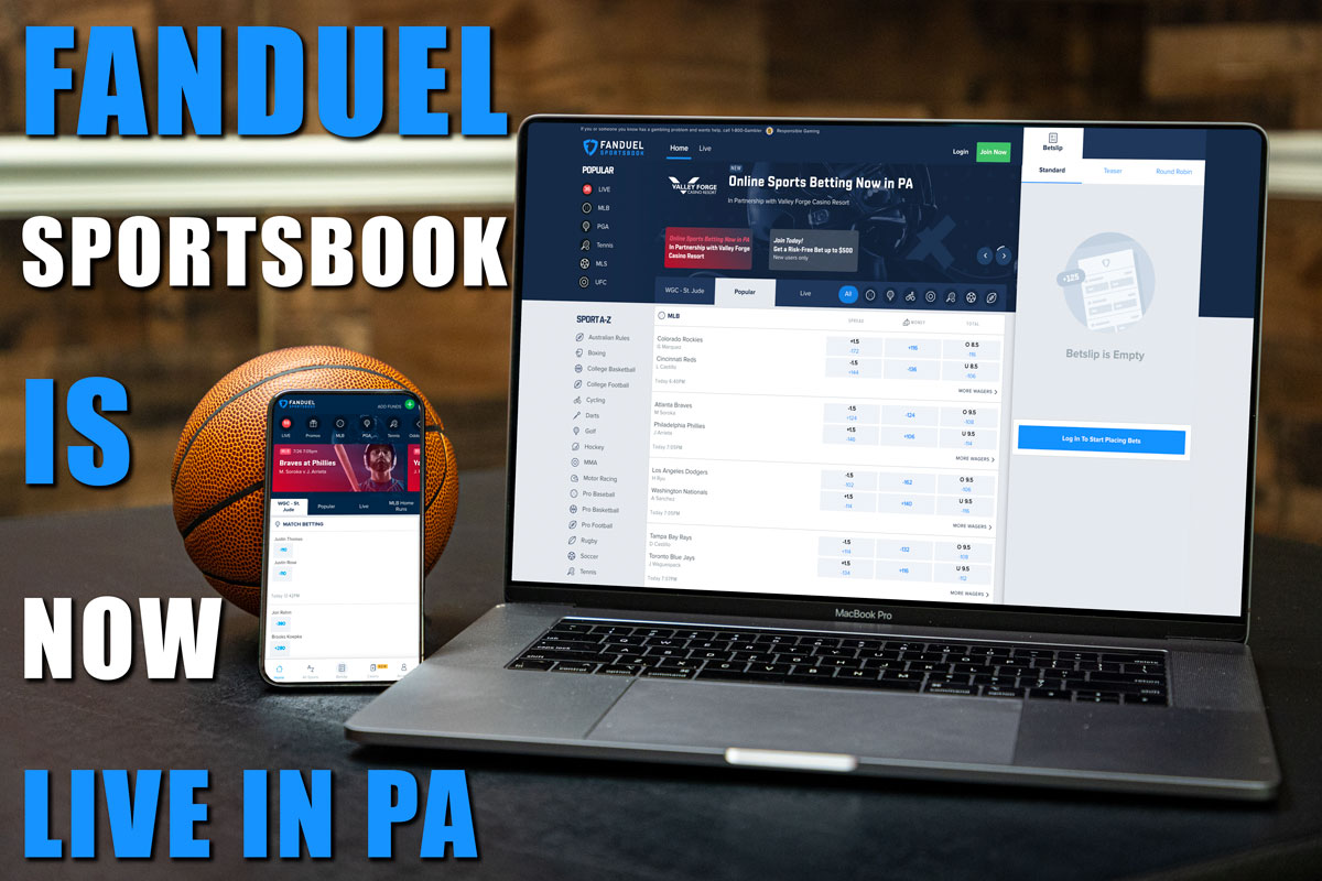 FanDuel Sportsbook Officially Launches in Pennsylvania - Crossing Broad
