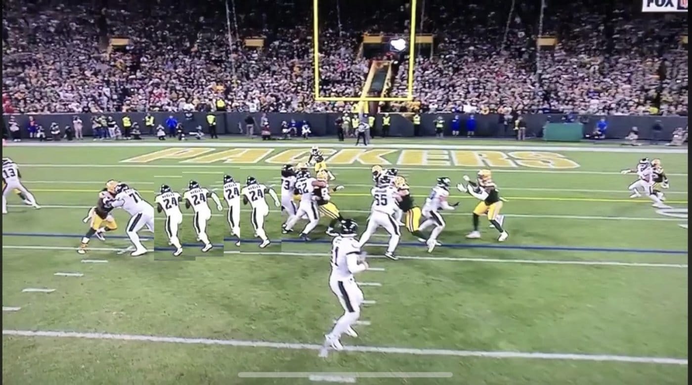 The Eagles Offensive Line (and the Tight Ends) Had a Really Nice Game ...