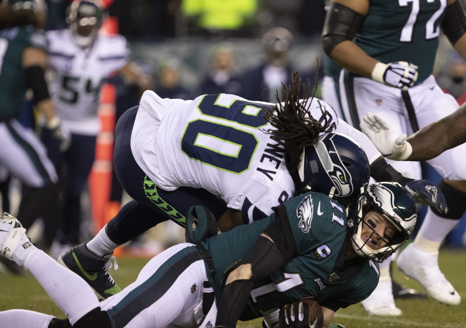 "I'm Sick About It," Says Howie Roseman of Jadeveon Clowney Hit on ...