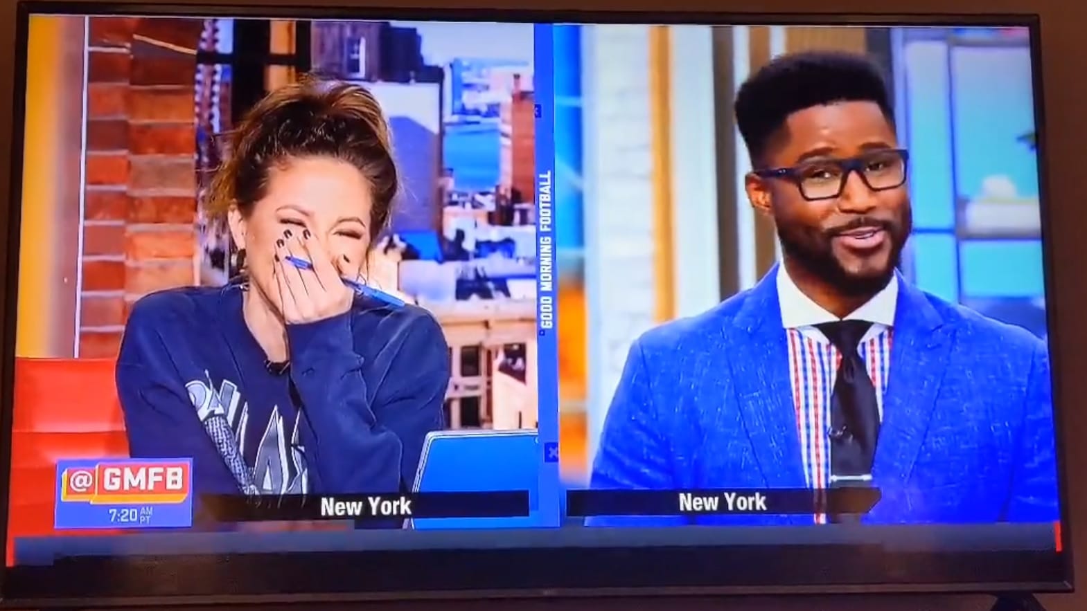 We Had a Teabagging Joke on Good Morning Football - Crossing Broad