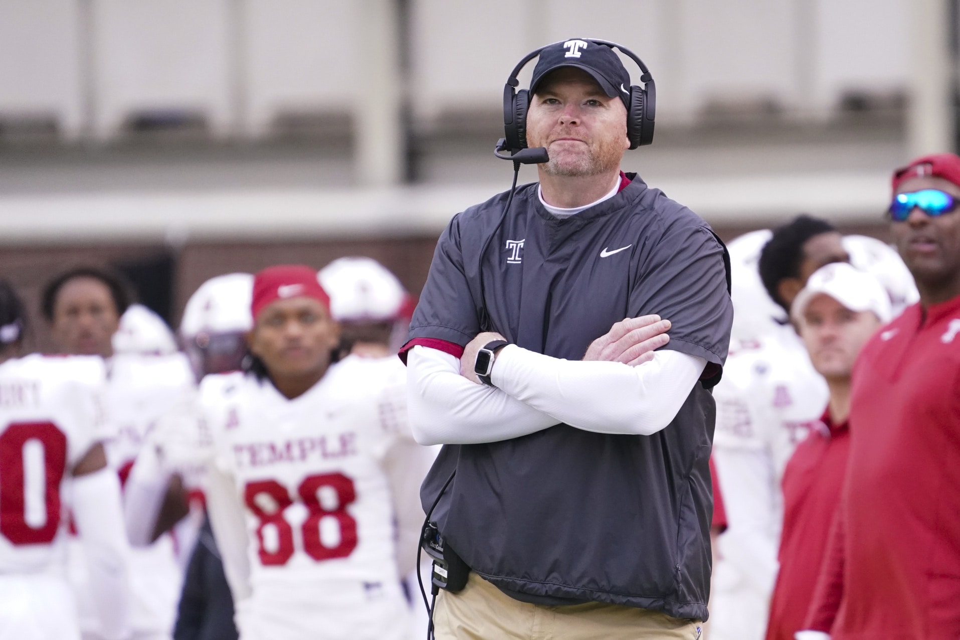 Rod Carey Out at Temple - Crossing Broad