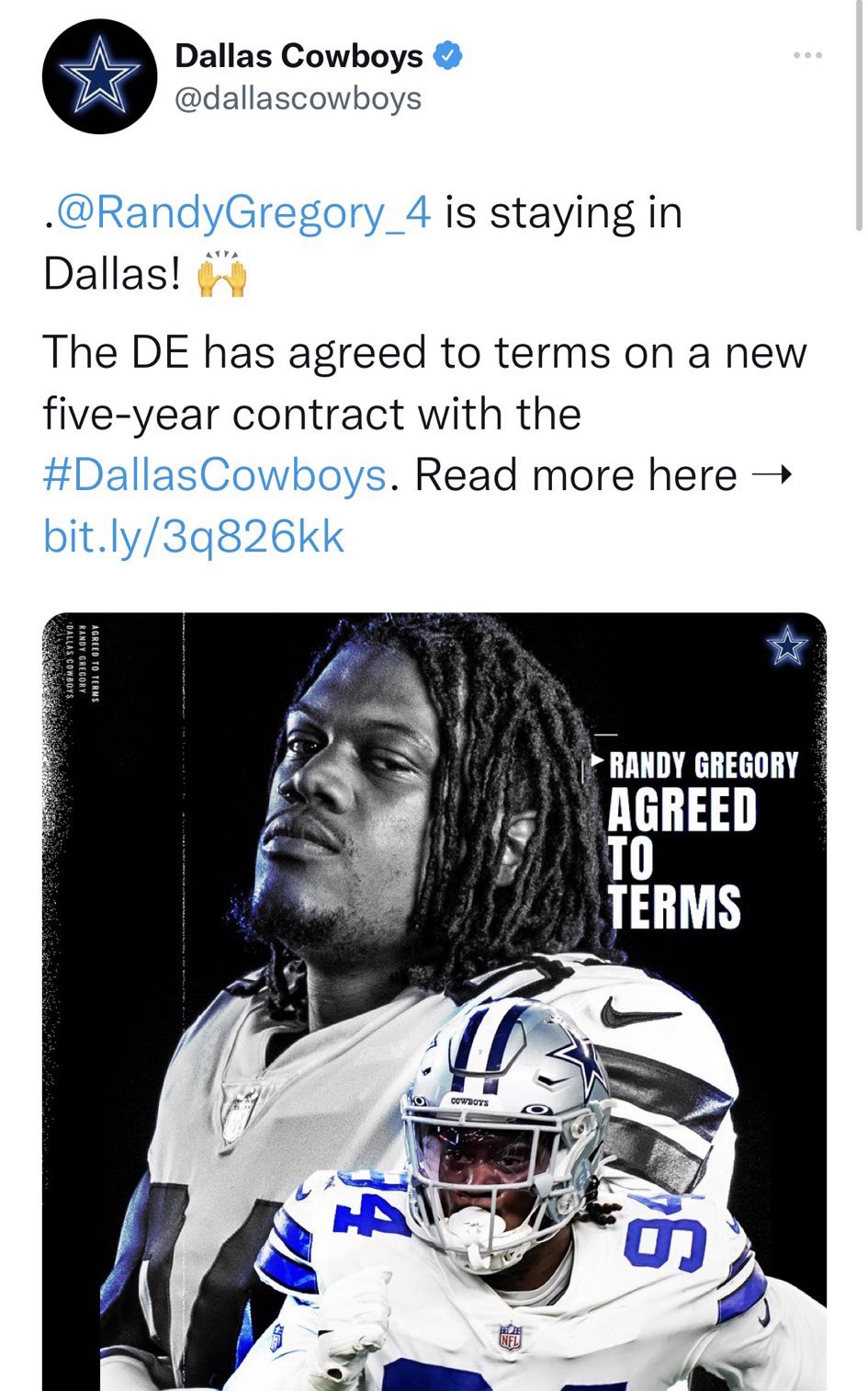 Cowboys Lose Randy Gregory in Amusing Fashion - Crossing Broad