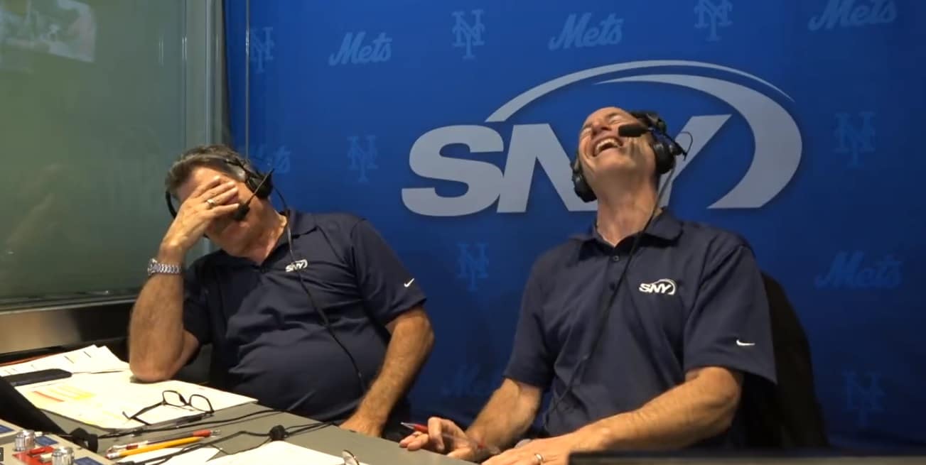 "I Think You Need to Watch Your Language There" - Mets Announcers Talk ...
