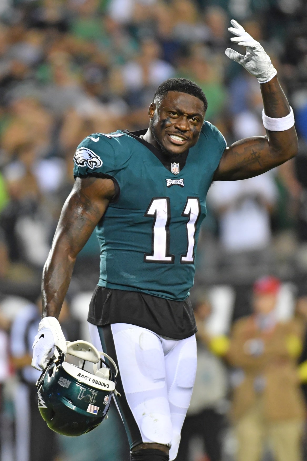 A.J. Brown Went to the Blue Medical Tent Because He Had to Relieve ...