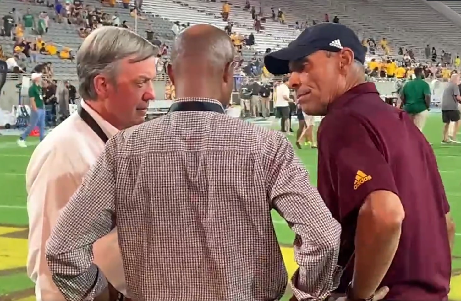 Herm Edwards May Have Been Fired While Walking off the Field - Crossing ...