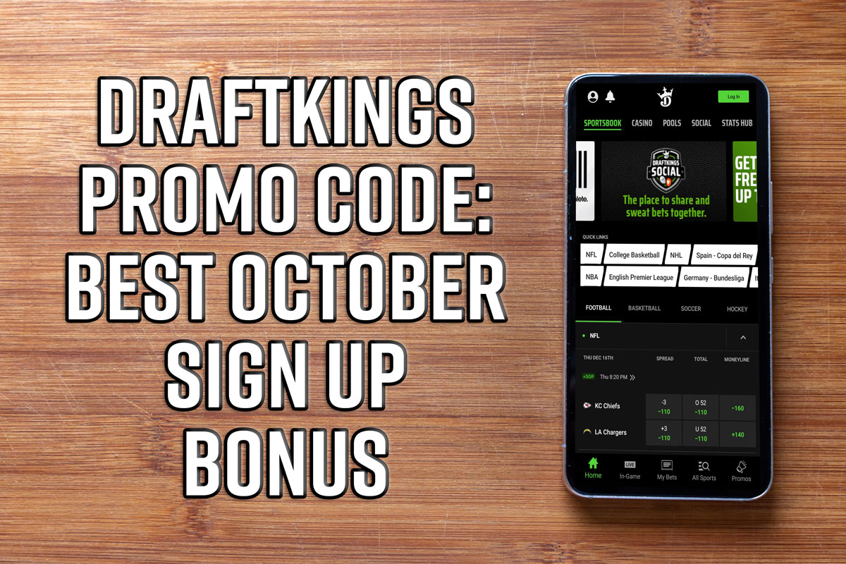 DraftKings Promo Code: Get Best October Sign Up Bonus - Crossing Broad