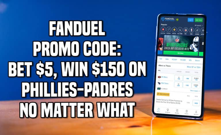 FanDuel Promo Code: Bet $5, Win $150 on Phillies-Padres No Matter What - Crossing Broad