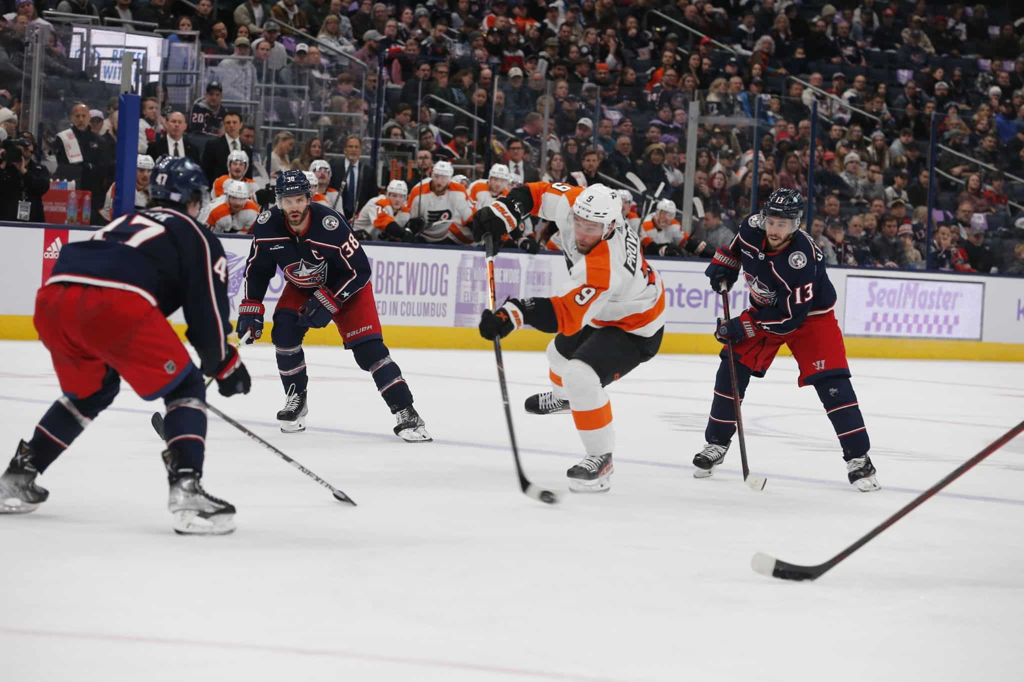 Flyers' Early Season Shine Continues to Fade after Latest Loss to Blue ...