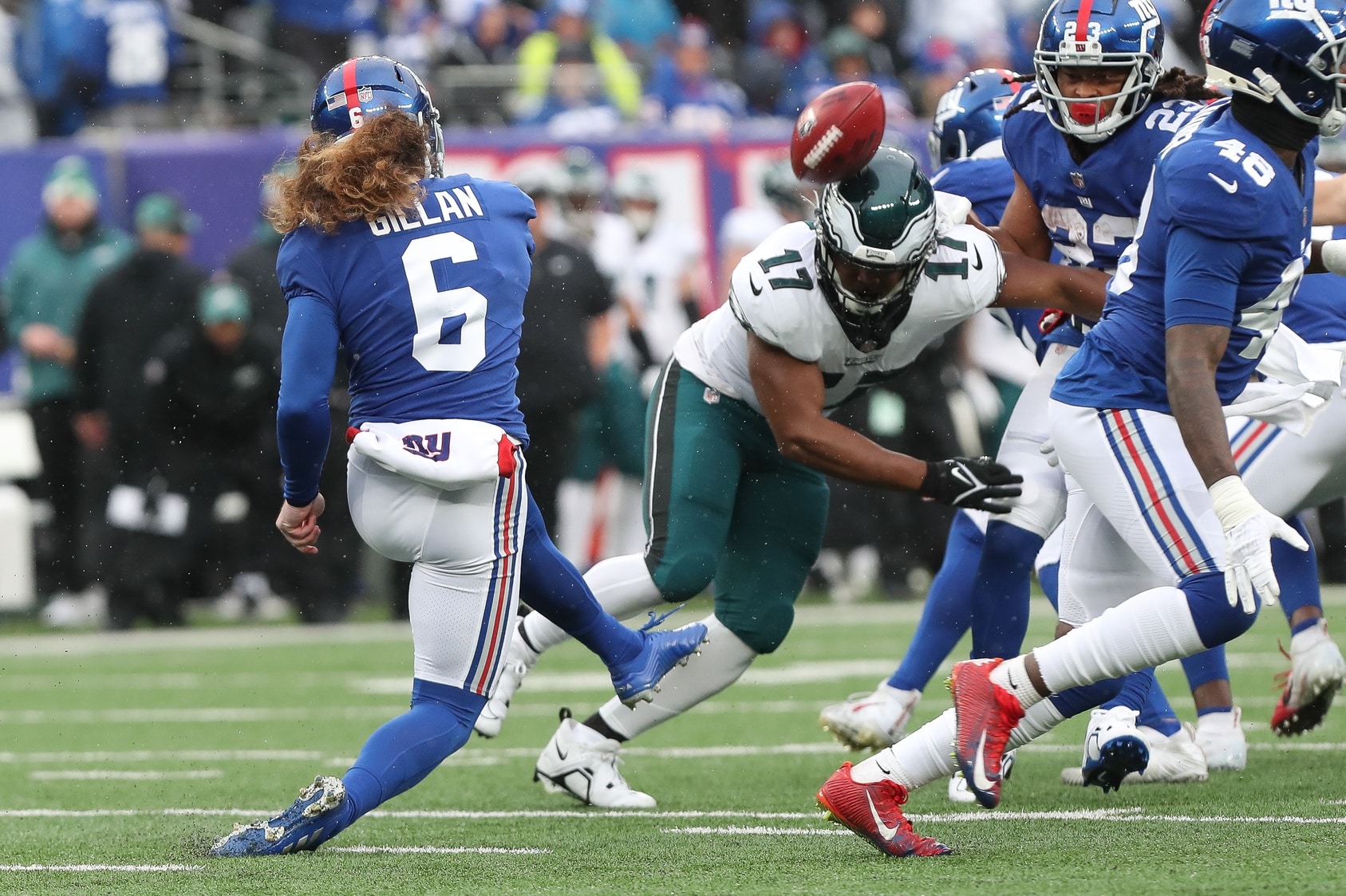 I Can't Stop Watching the Jamie Gillan Drop Kick/Shin Punt - Crossing Broad
