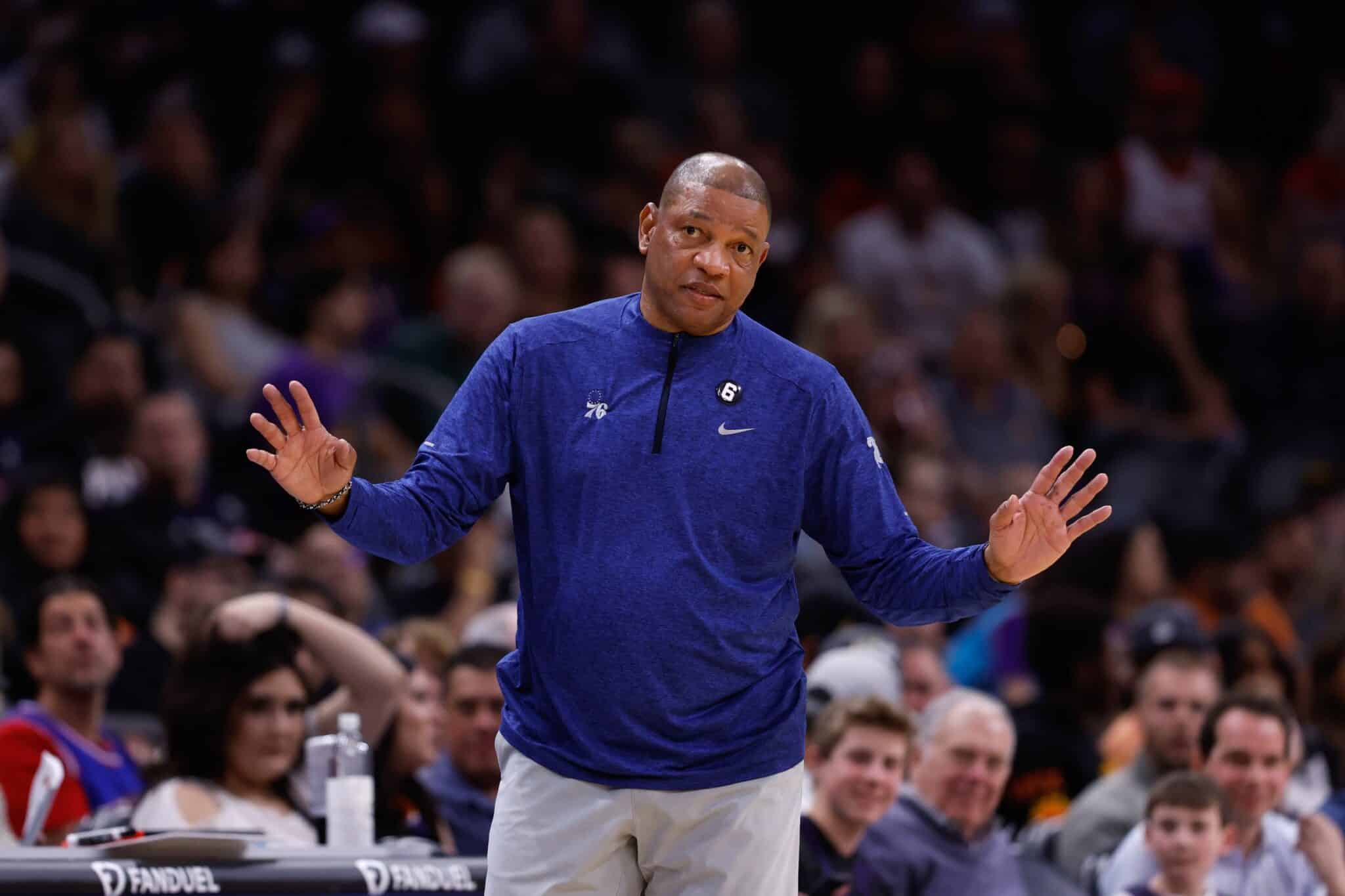 Doc Rivers Tells the Sixers "Don't Play With Your Meat" - Crossing Broad