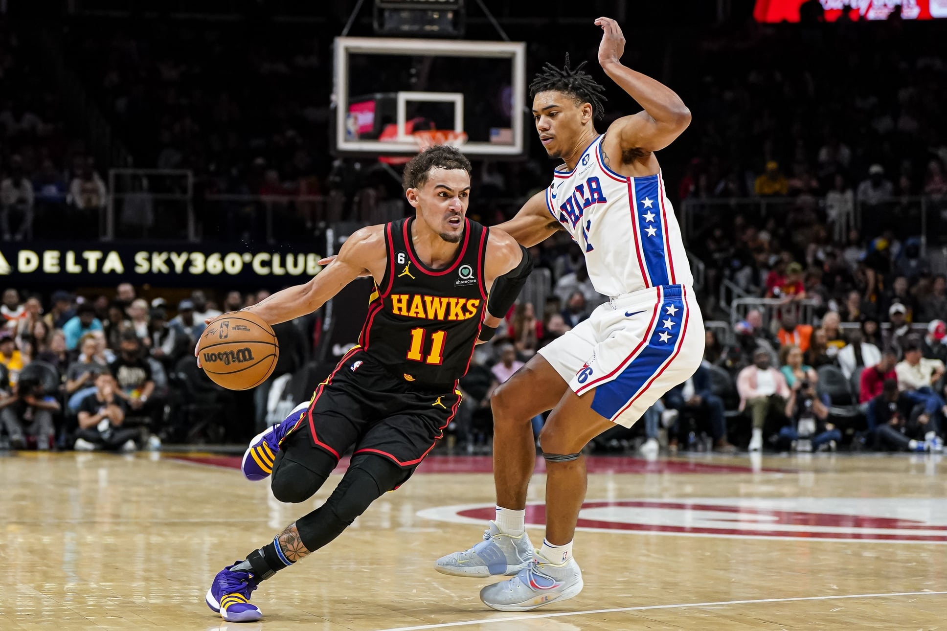Trae Young Campaigns For Assist Title on Twitter An Hour After Losing ...