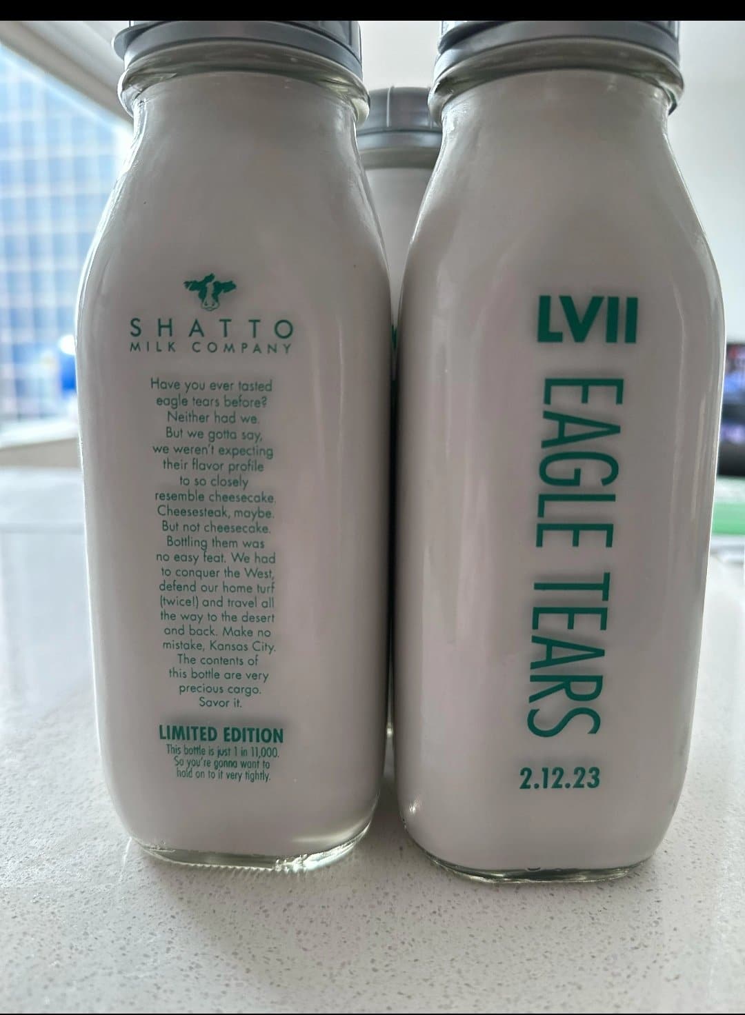 A Missouri Milk Company is Selling Bottled "Eagle Tears" - Crossing Broad