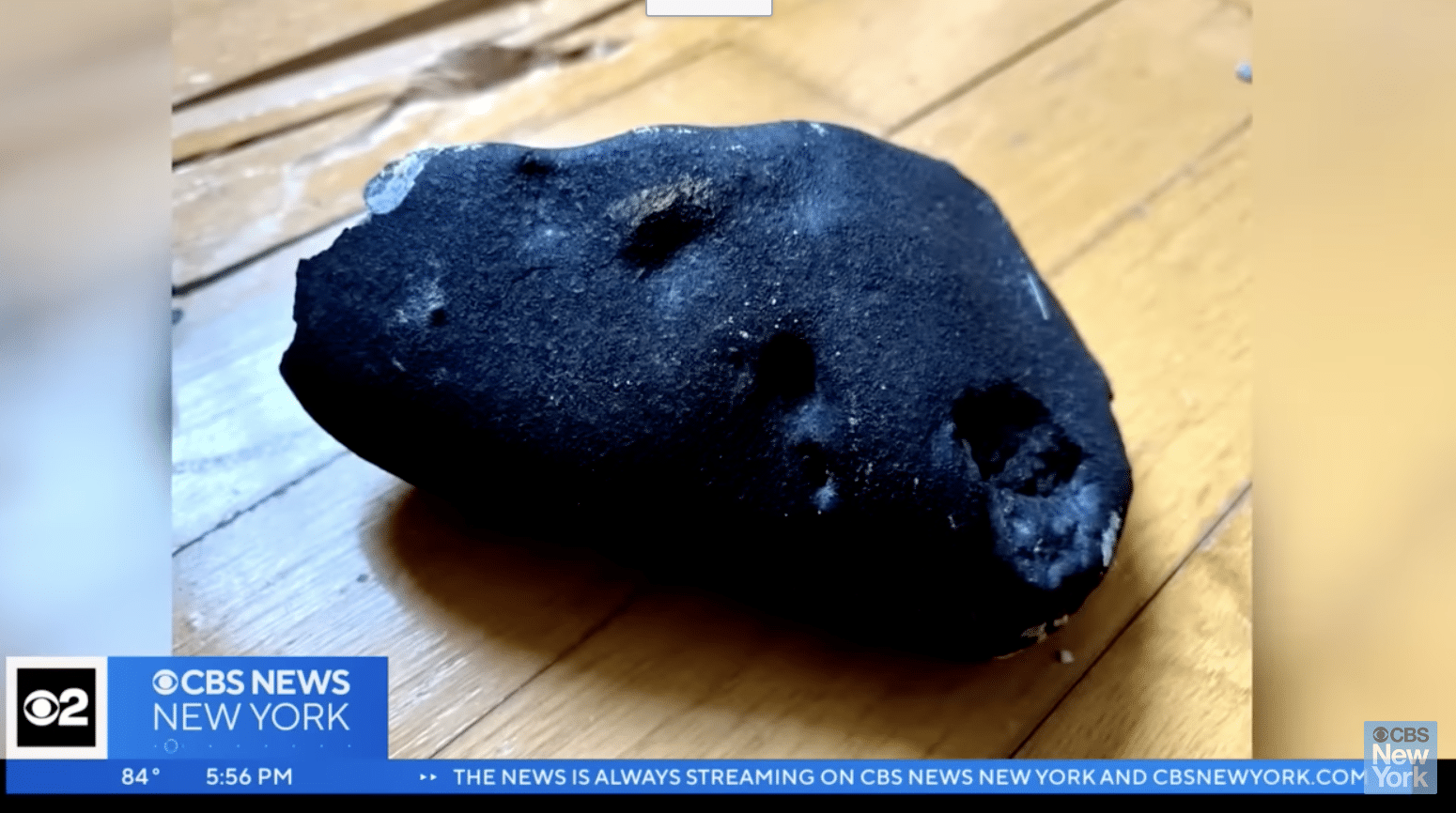 Meteorite Crashes Through New Jersey Home - Crossing Broad