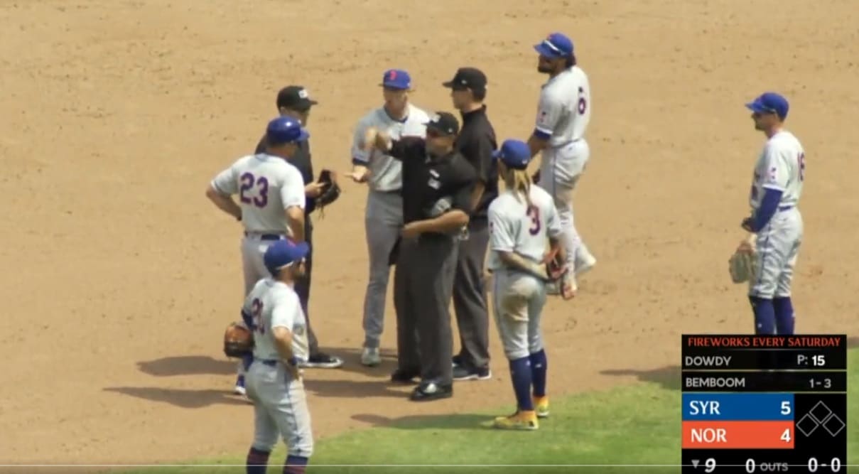 Mets' Minor League Team Extends Sticky Stuff Ejection Streak to Two ...