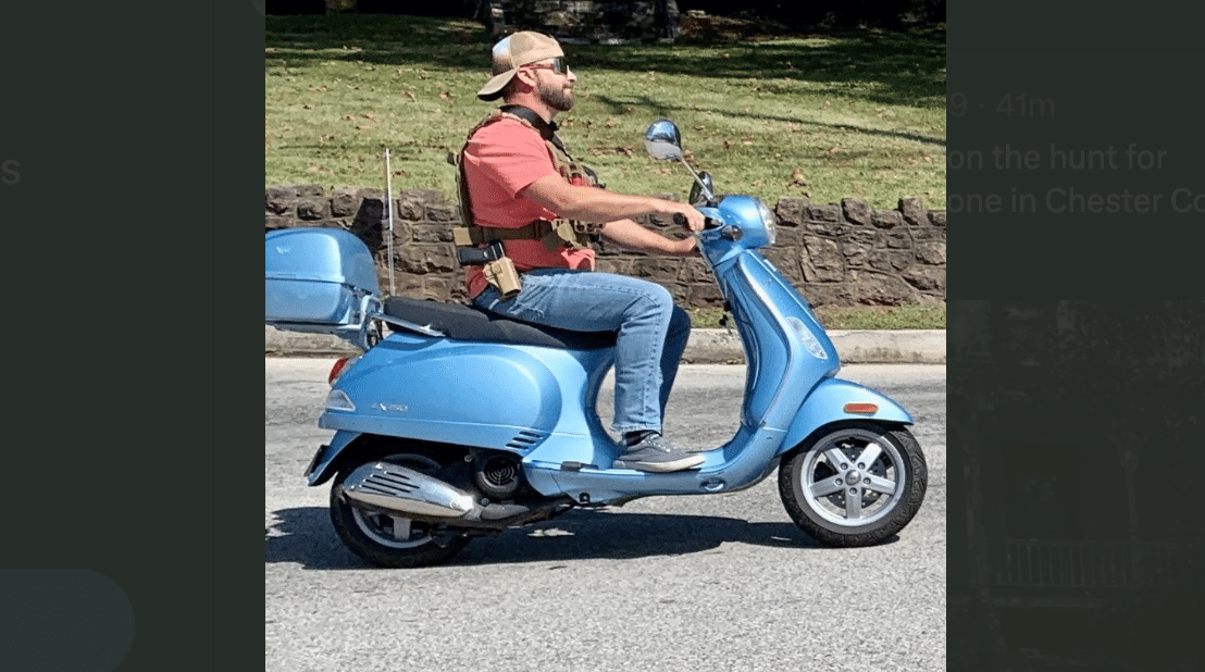 The Vespa Vigilante is 60 Miles-Per-Gallon of Powder Blue Weaponry ...