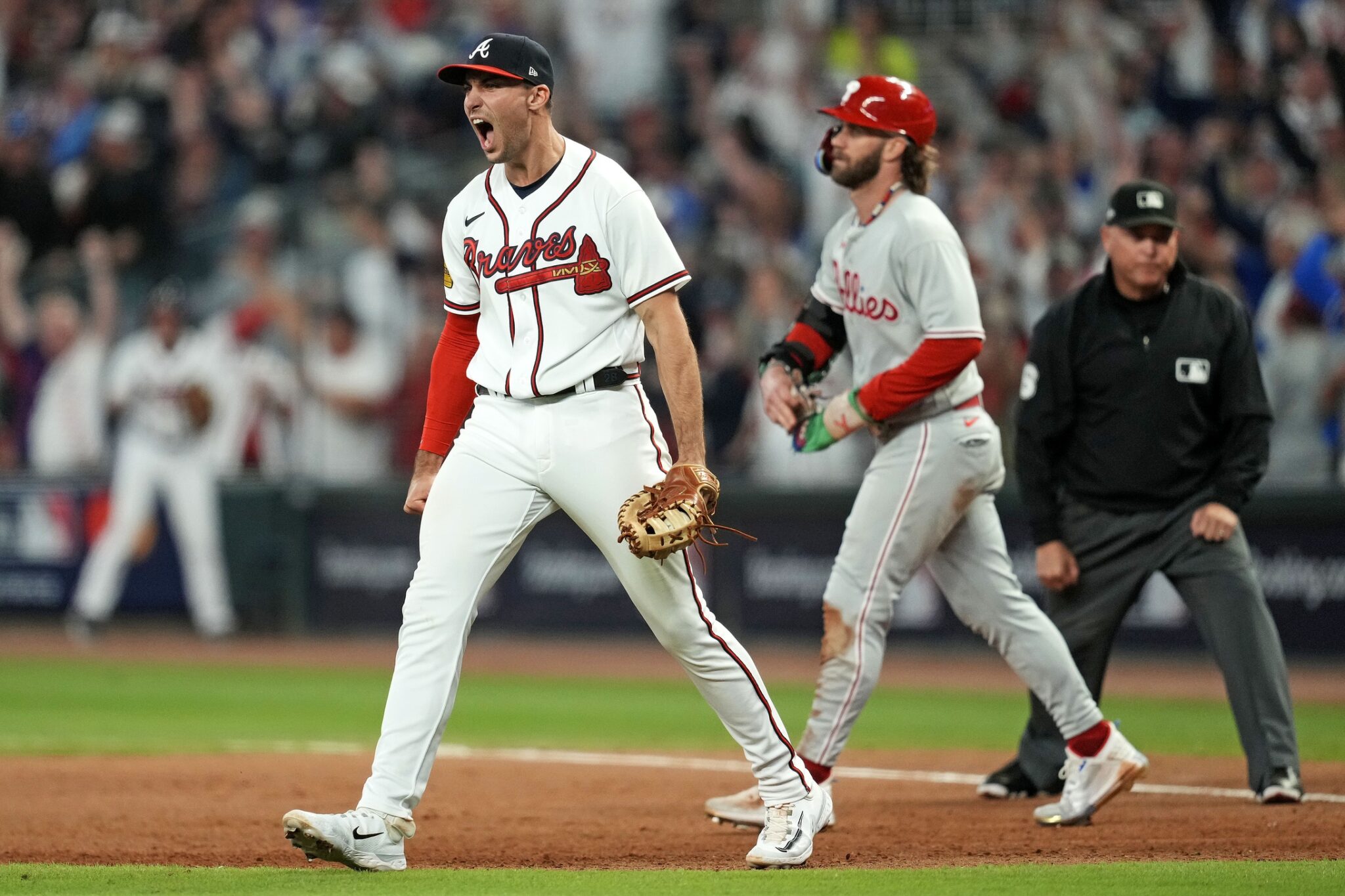 Orlando Arcia Gives Bryce Harper Some Bulletin Board Material ...