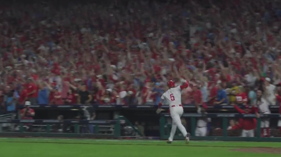 Here's the Best Angle of the Bryson Stott Grand Slam - Crossing Broad