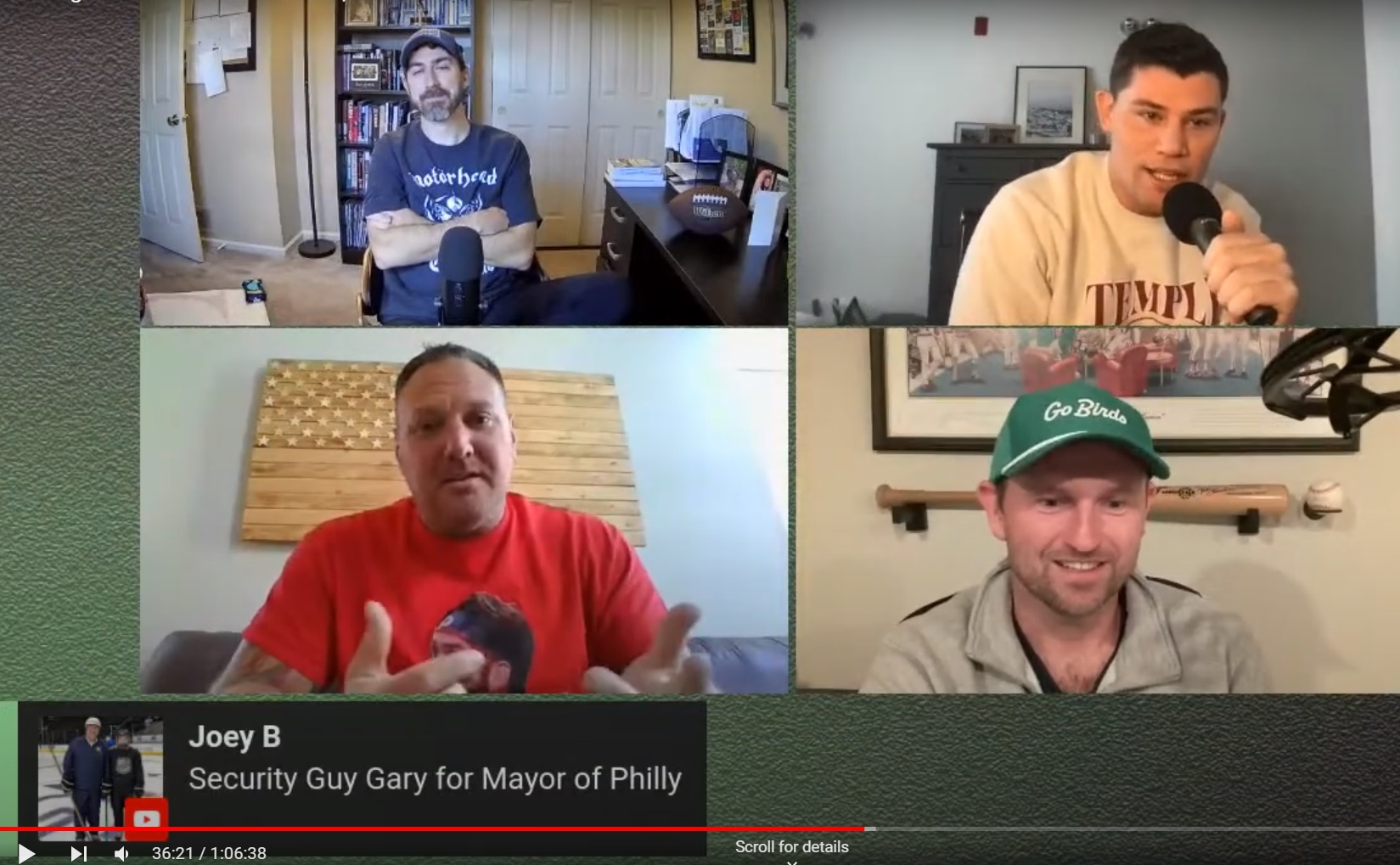 Security Guy Gary Gets his Own Burger - Crossing Broad