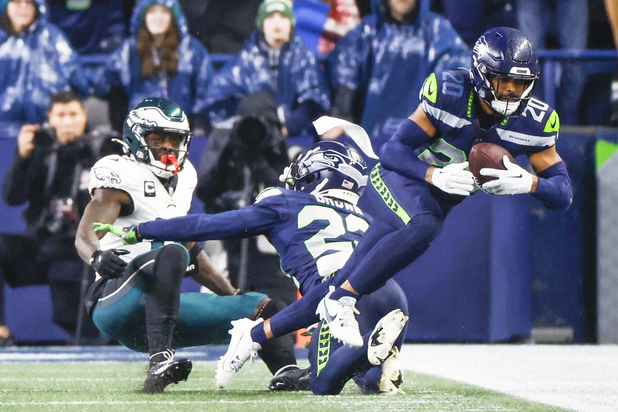 You Don't Care, but it Looks Like the Seahawks Defender Didn't Have His ...