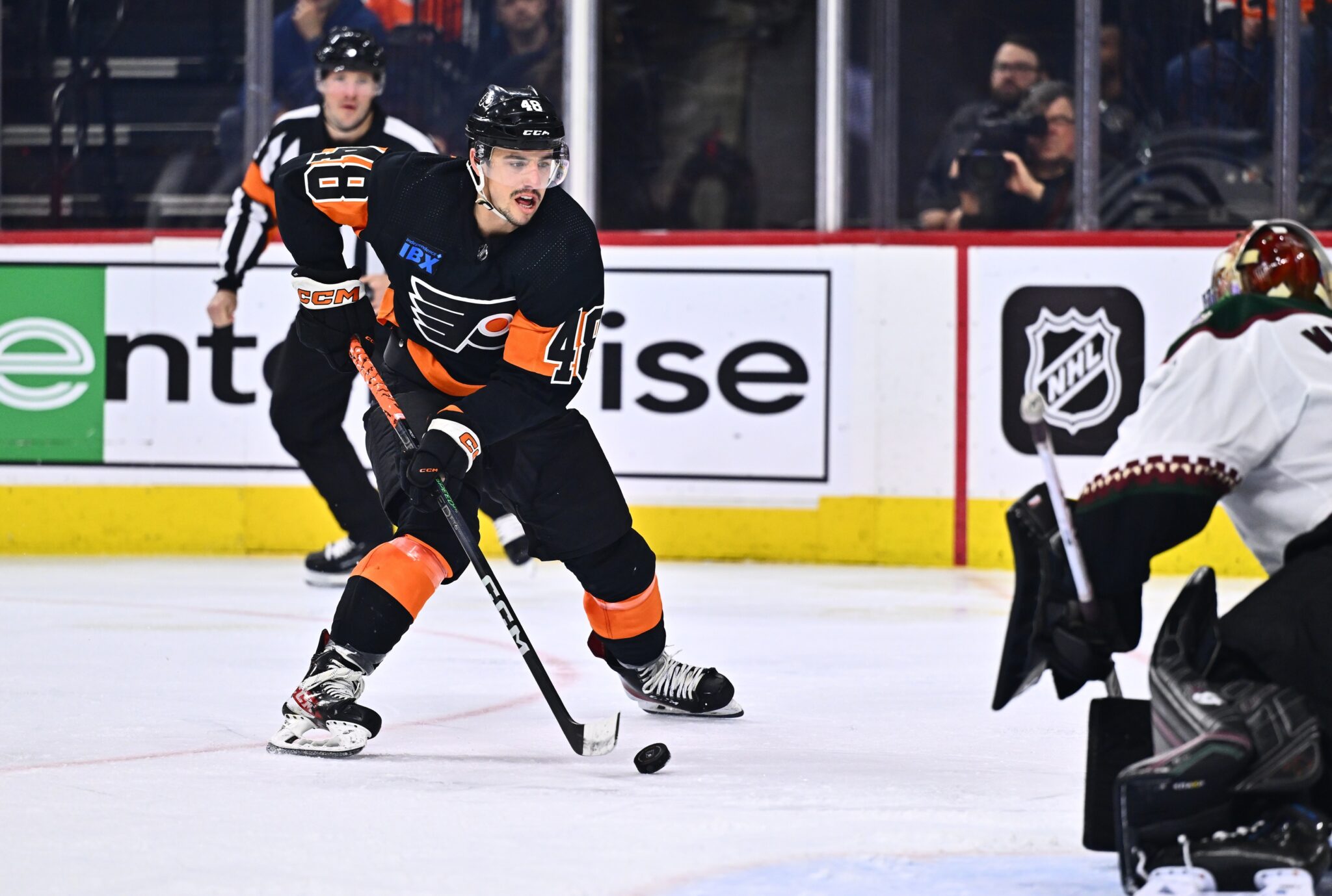 Morgan Frost Knows He's Playing Well for the Flyers, but Still Deserves ...