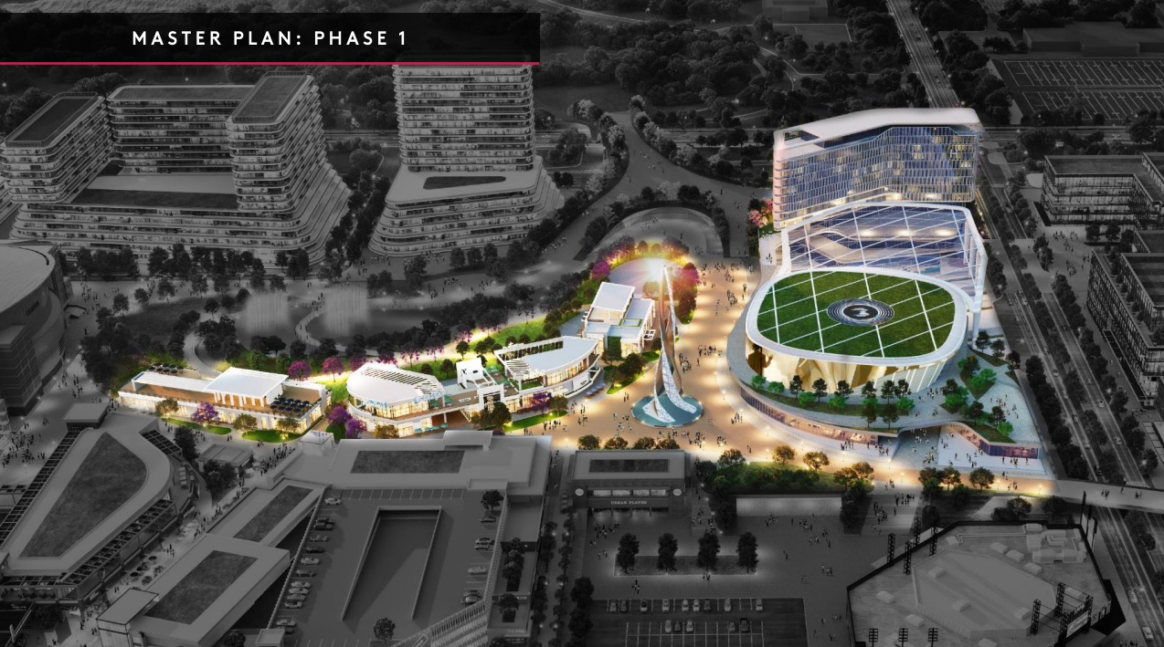 Here are the First Renderings for Comcast's $2.5 Billion Sports Complex ...