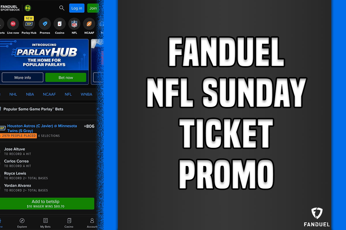 FanDuel NFL Sunday Ticket Promo: $200 Bonus This Weekend, Special Offer ...