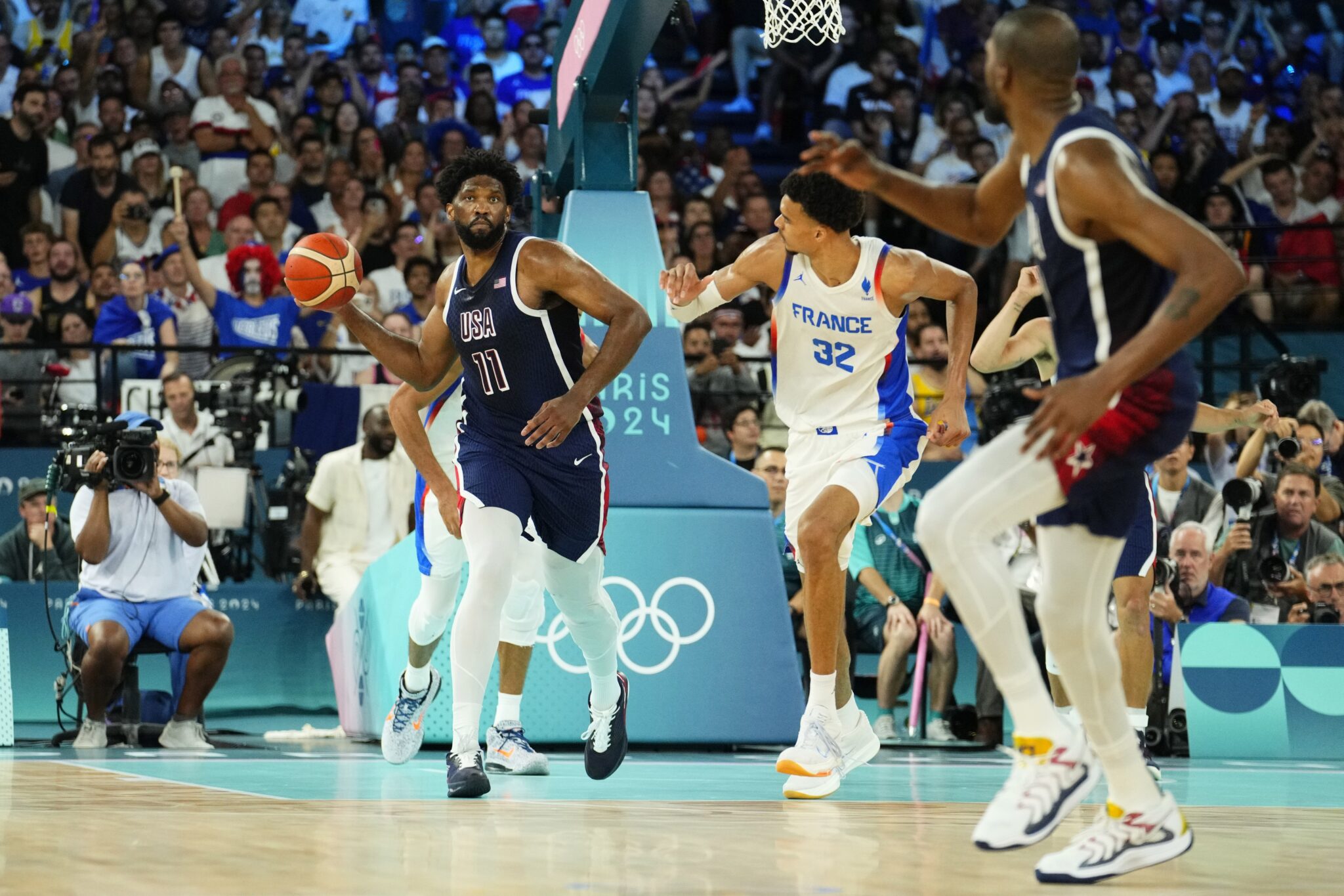 Joel Embiid Wins Olympic Gold After USA Dispatches France with Nuclear ...