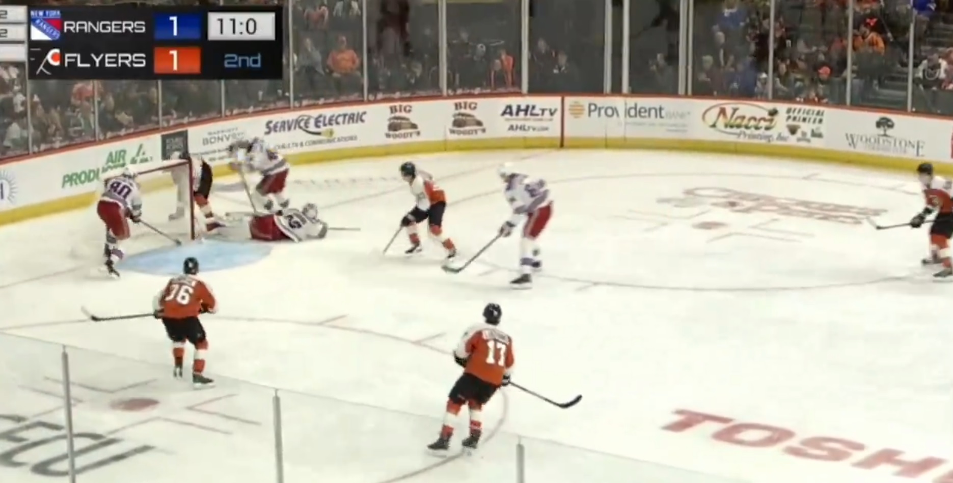 Behold, Matvei Michkov's First Flyers Goal - Crossing Broad