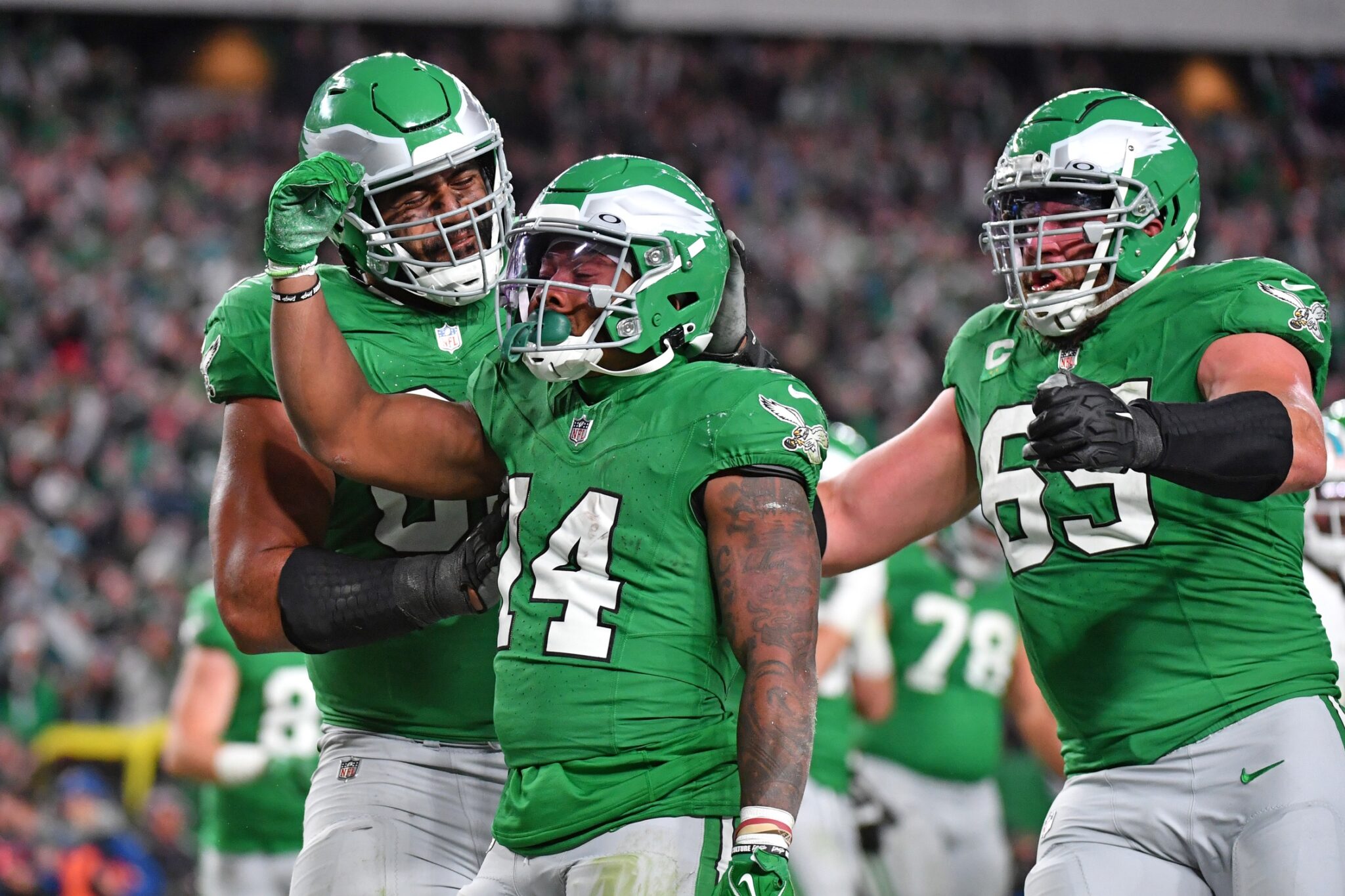 Lane Johnson and Jordan Mailata Have Allowed 12 Pressures on 487 ...