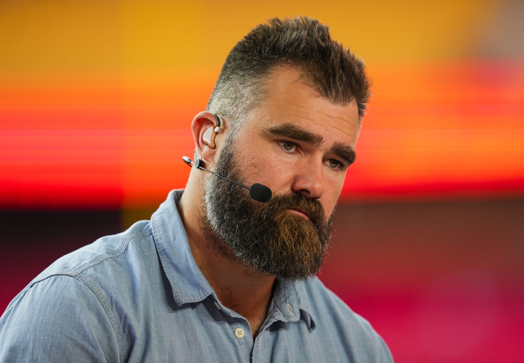 Jason Kelce Addressed the Penn State Phone-Smashing Incident on Monday ...