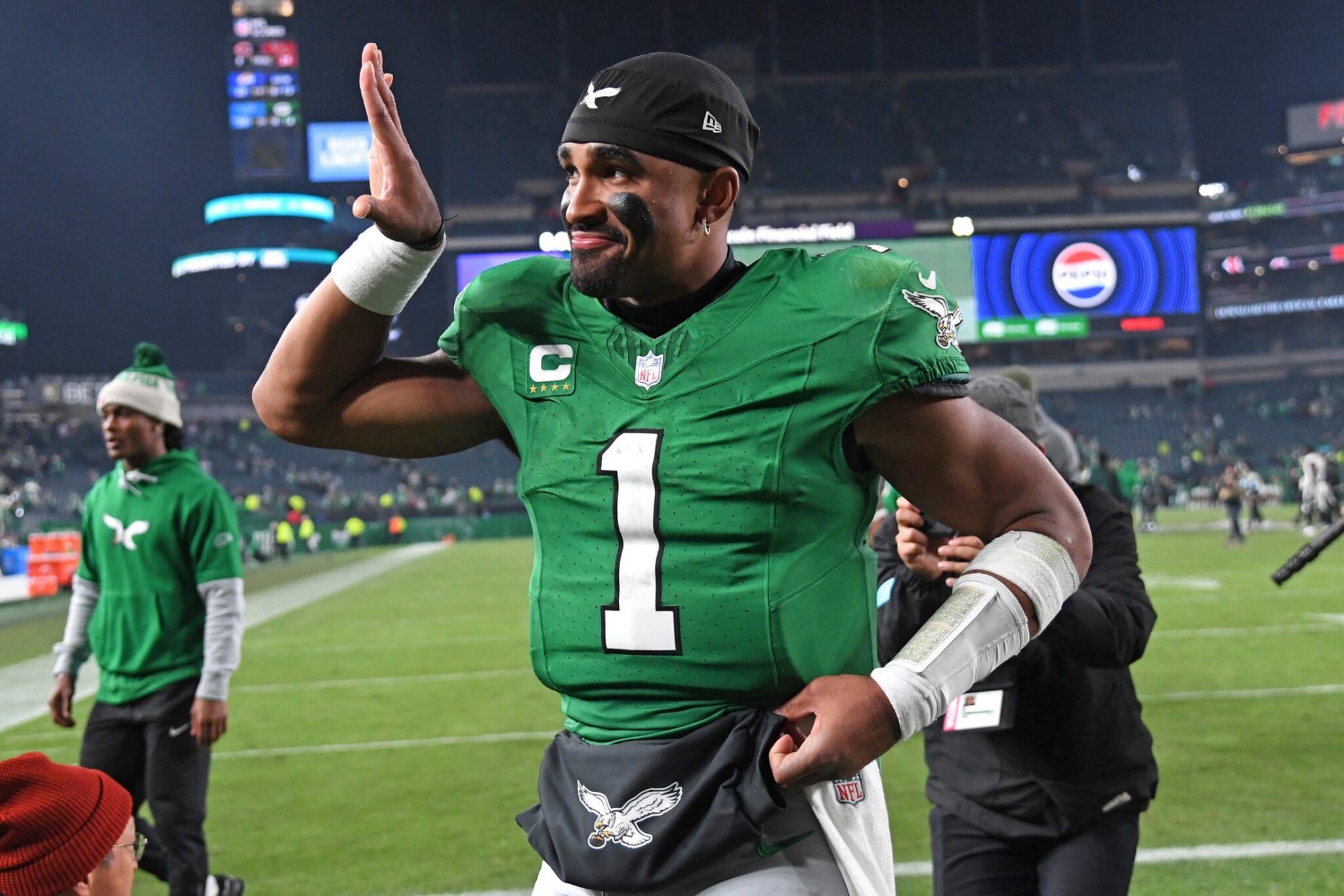 There isn't a Single Photo of Jalen Hurts Wearing his Super Bowl Ring ...