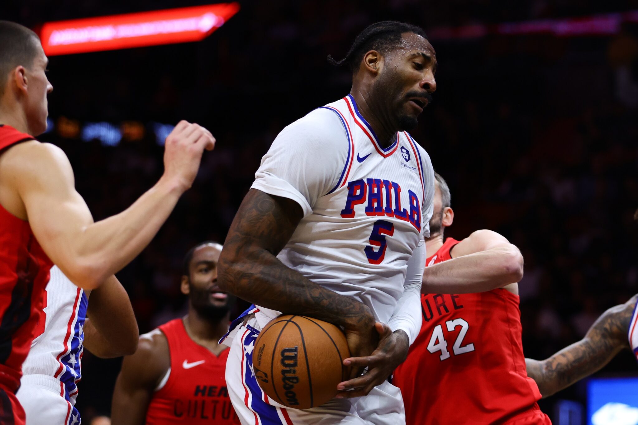 Sixers Had a Lengthy Team Meeting After Getting Blown Out by the Heat ...