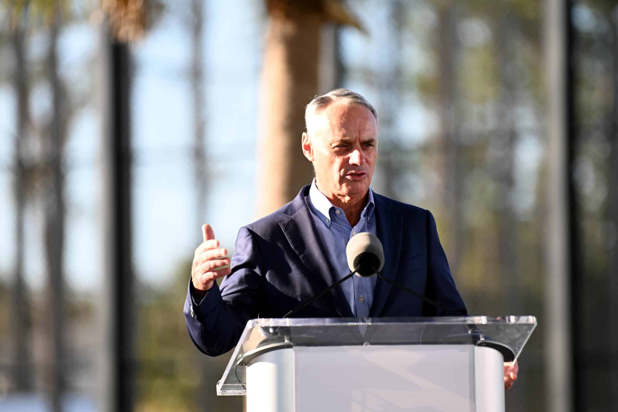 Rob Manfred is Discussing the Possibility of a Dumb New Rule - Crossing ...