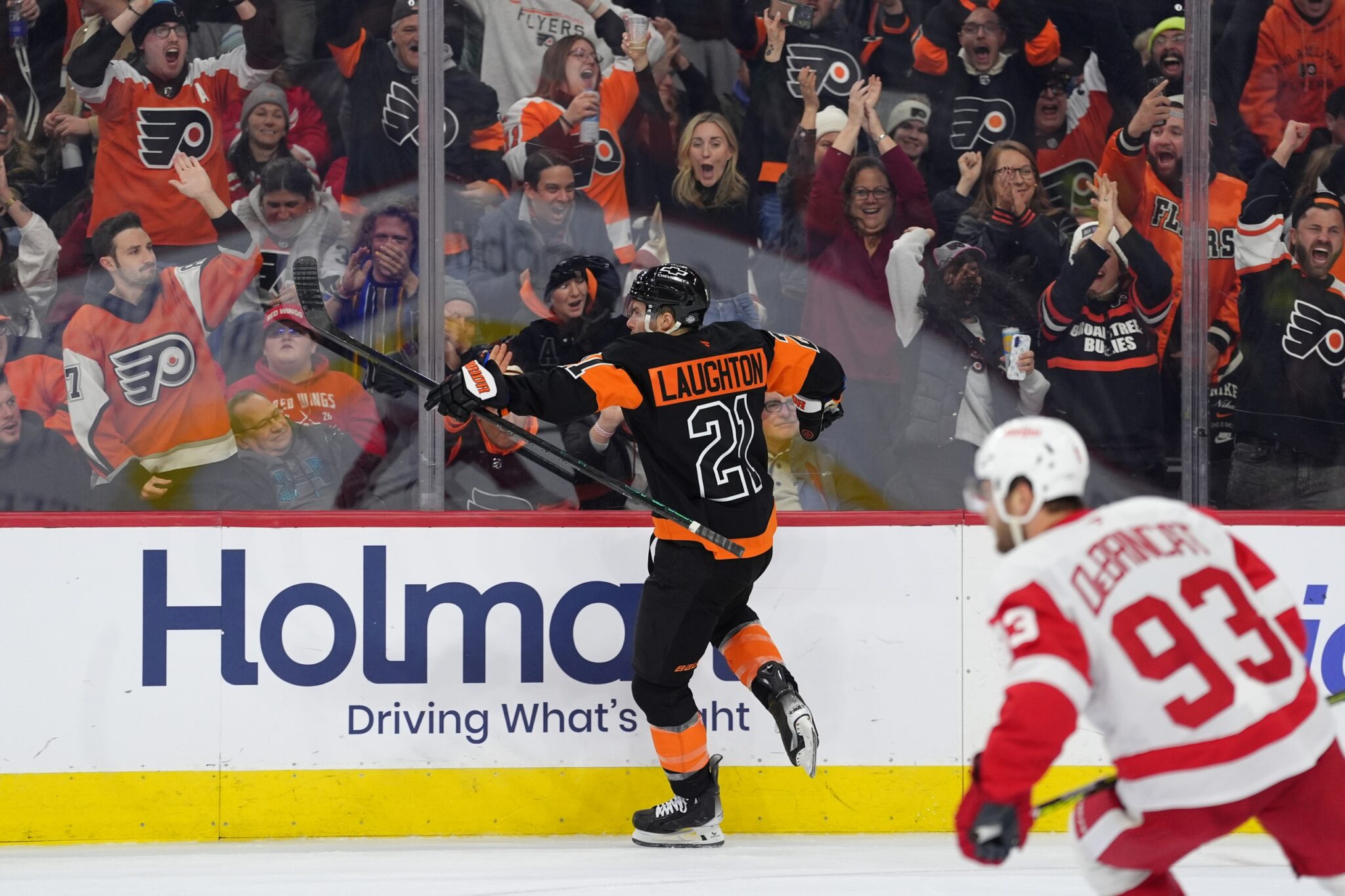 Scott Laughton Scored More Goals Thursday Night than in His Previous 41 ...
