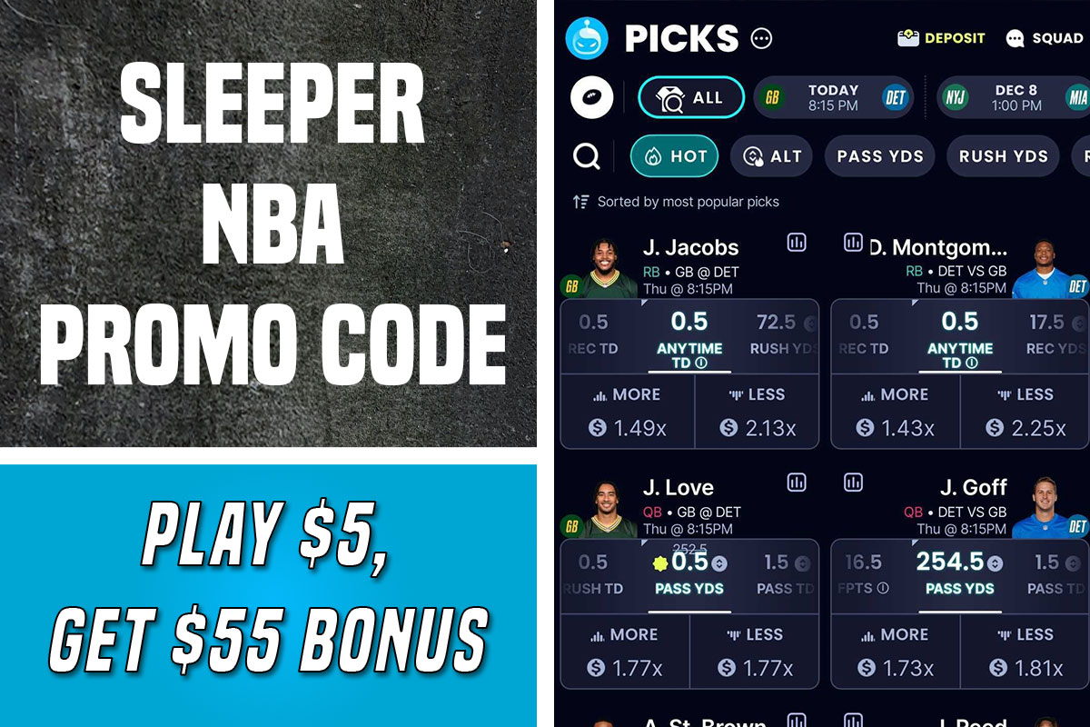 Sleeper NBA Promo Code BROADXL: Get $55 Bonus for Cavs-Thunder, Other ...
