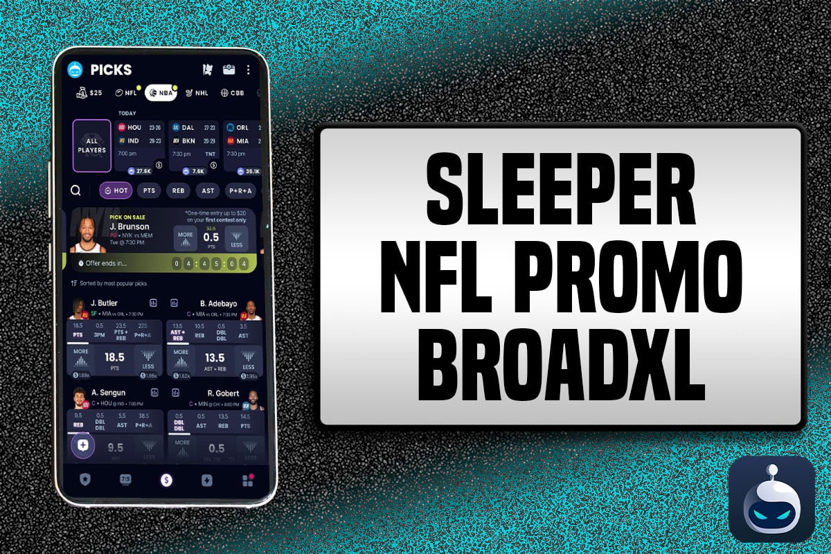 Sleeper NFL Promo: Code "BROADXL" Scores $55 Bonus for NFL Week 18 ...