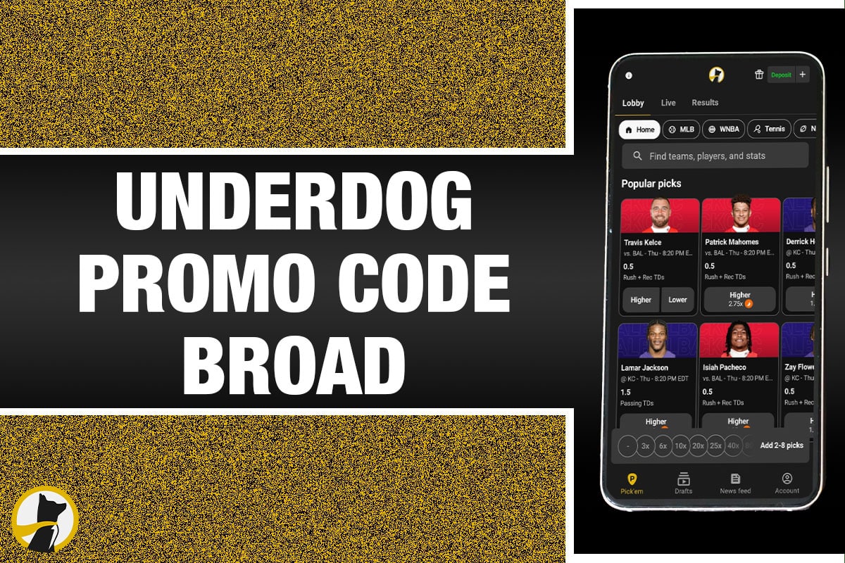 Underdog Promo Code BROAD: Unlock $1,000 Deposit Match for January NBA ...