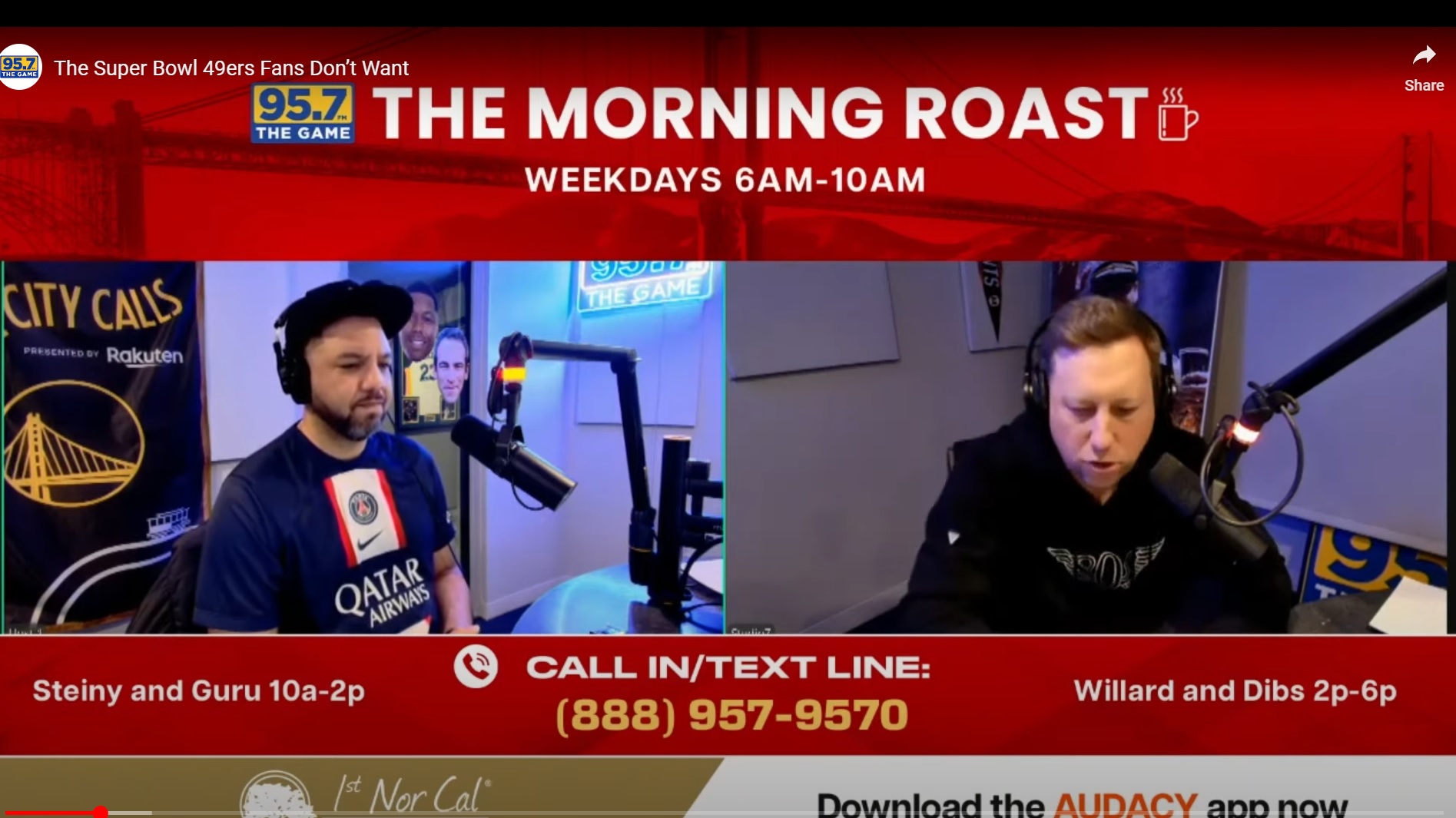 We Invite the San Francisco Radio Guys to Root for the Eagles in the ...