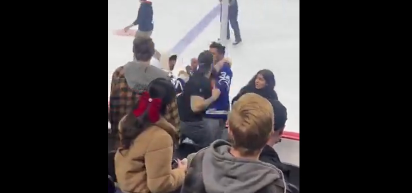 Embarrassing Flyers Fan Throws Cheap Shots, Does No Damage, Walks Away ...