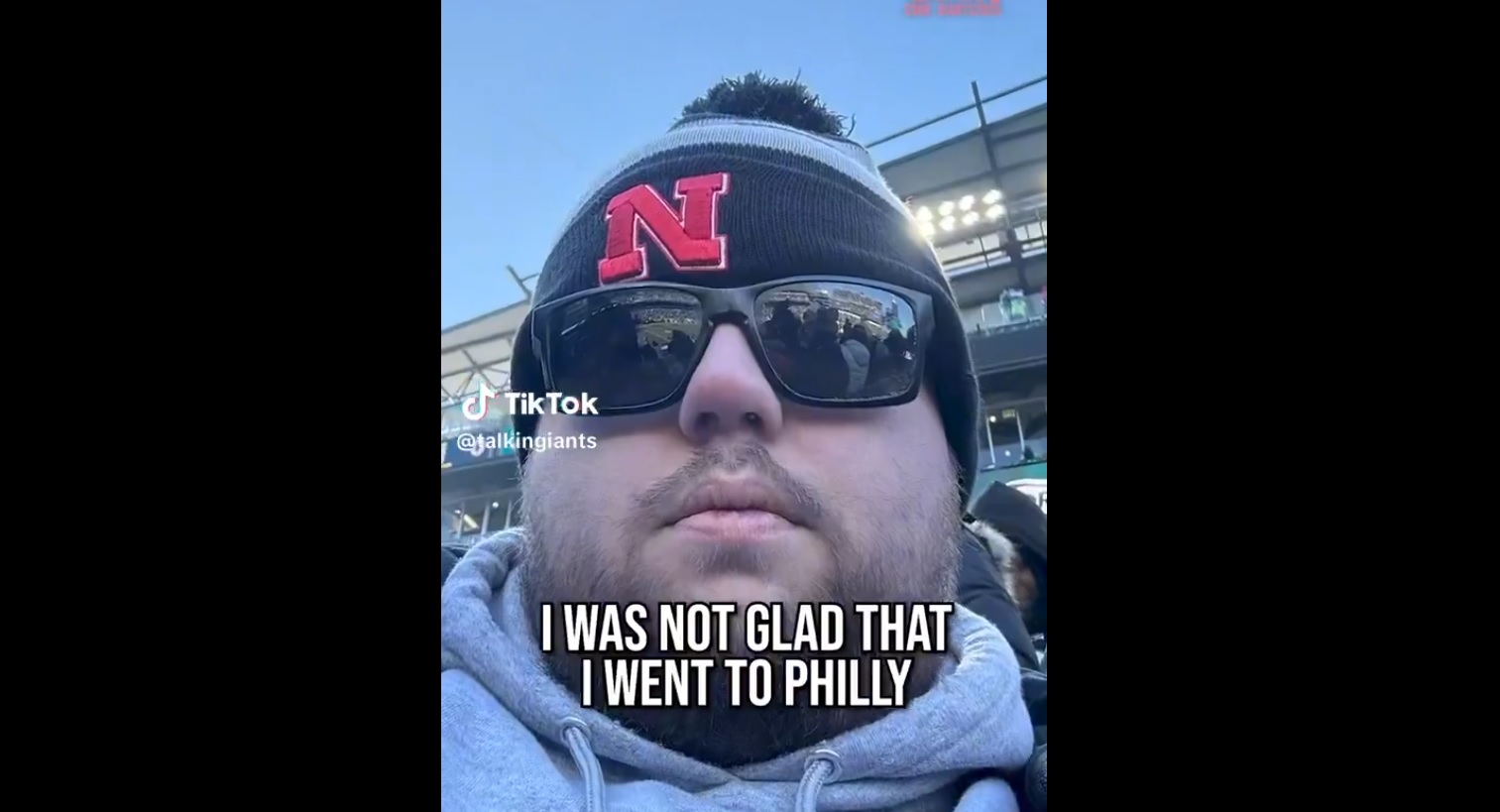 Surprise! The Giants Fan in Nebraska Gear Wasn't Telling the Full Story ...