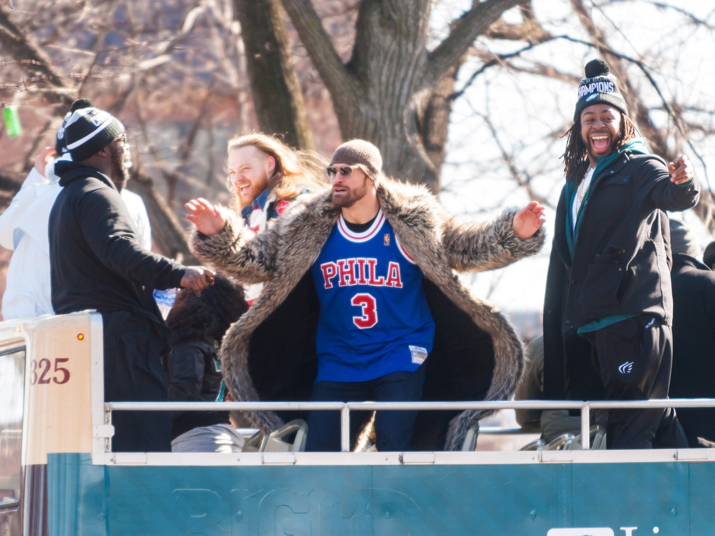 Which Eagle Do We Think Asked Chris Long to Borrow the Famous Fur Coat ...