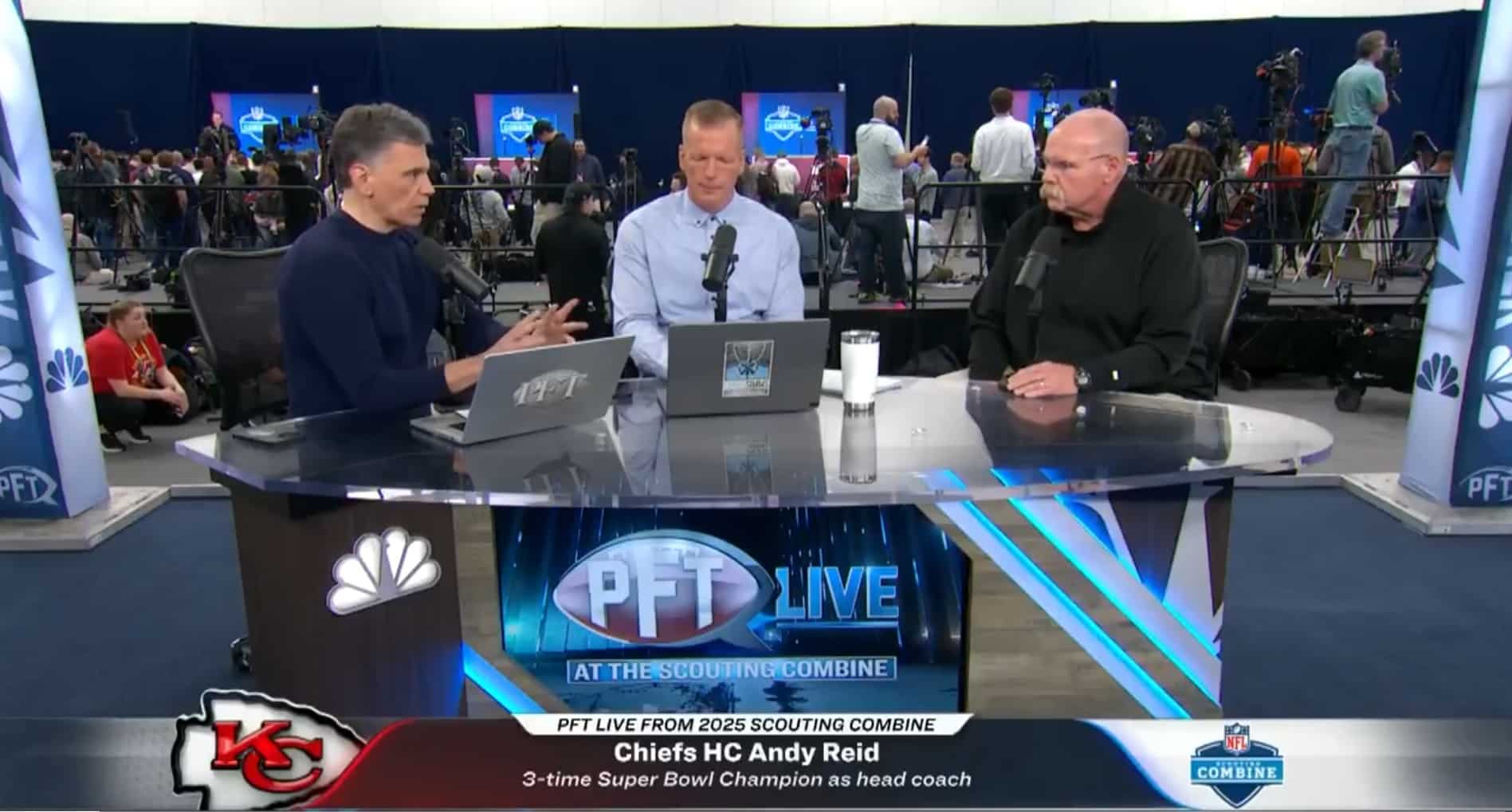 Mike Florio Tells Andy Reid that Super Bowl 59 "Could Have Gone Either ...