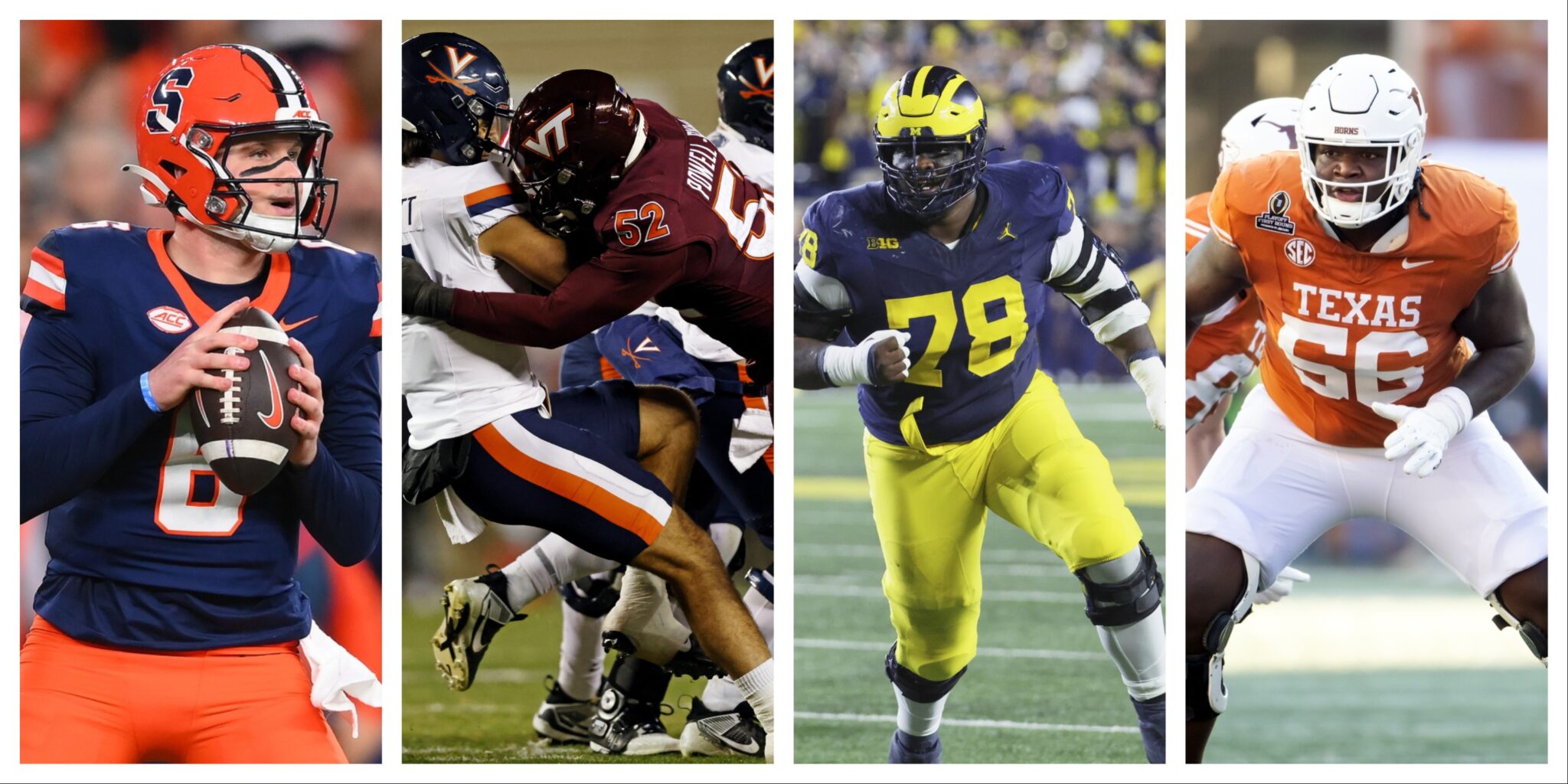 Eagles Use Four Sixth-Round Draft Picks to Add a Quarterback, EDGE, and ...