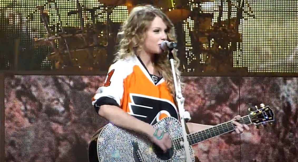 Taylor Swift Should Have Dusted Off Her Flyers Jersey for Stanley Cup ...