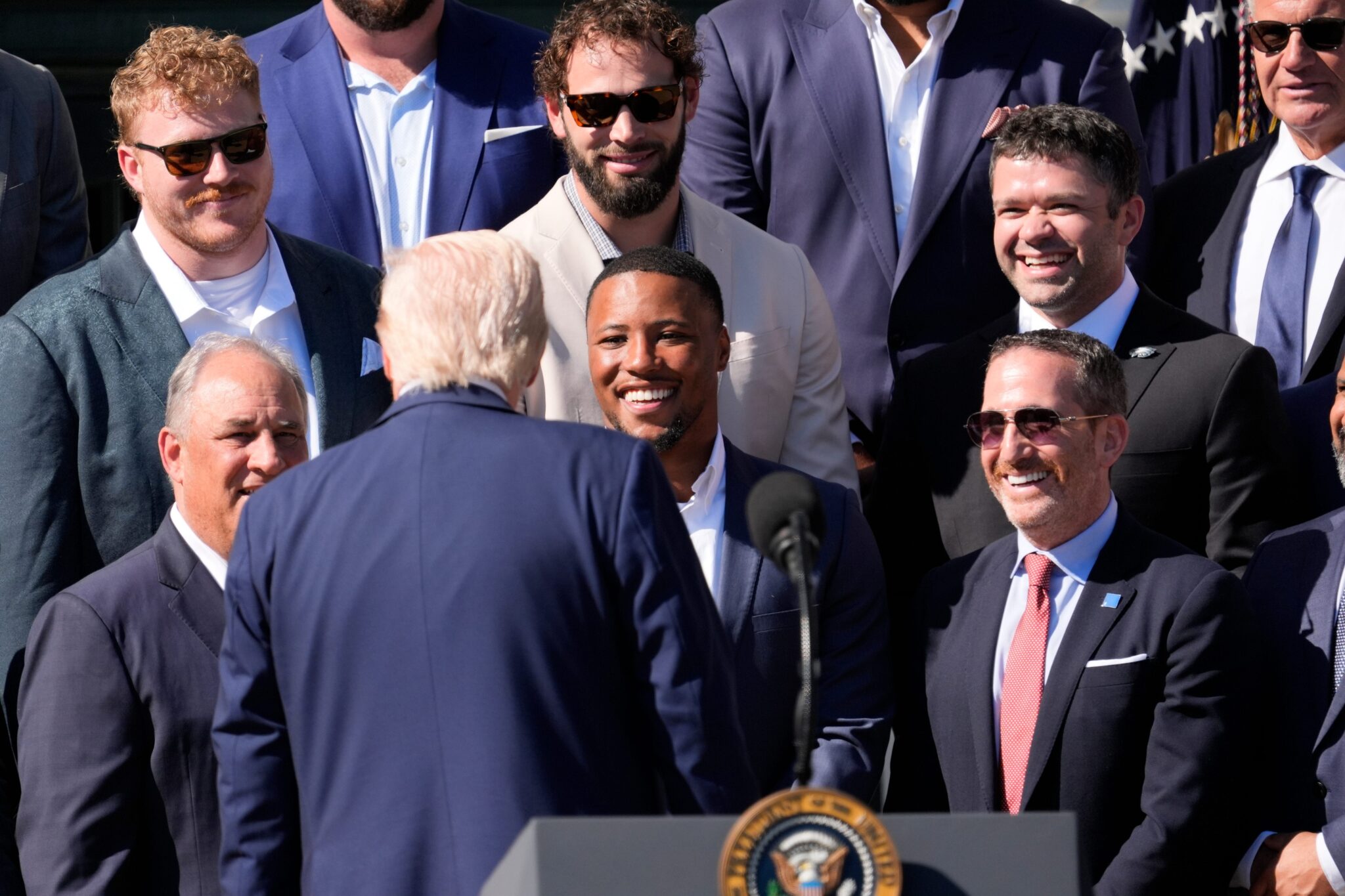 Madden 26 Gave Saquon Barkley the Donald Trump Dance for a Touchdown ...